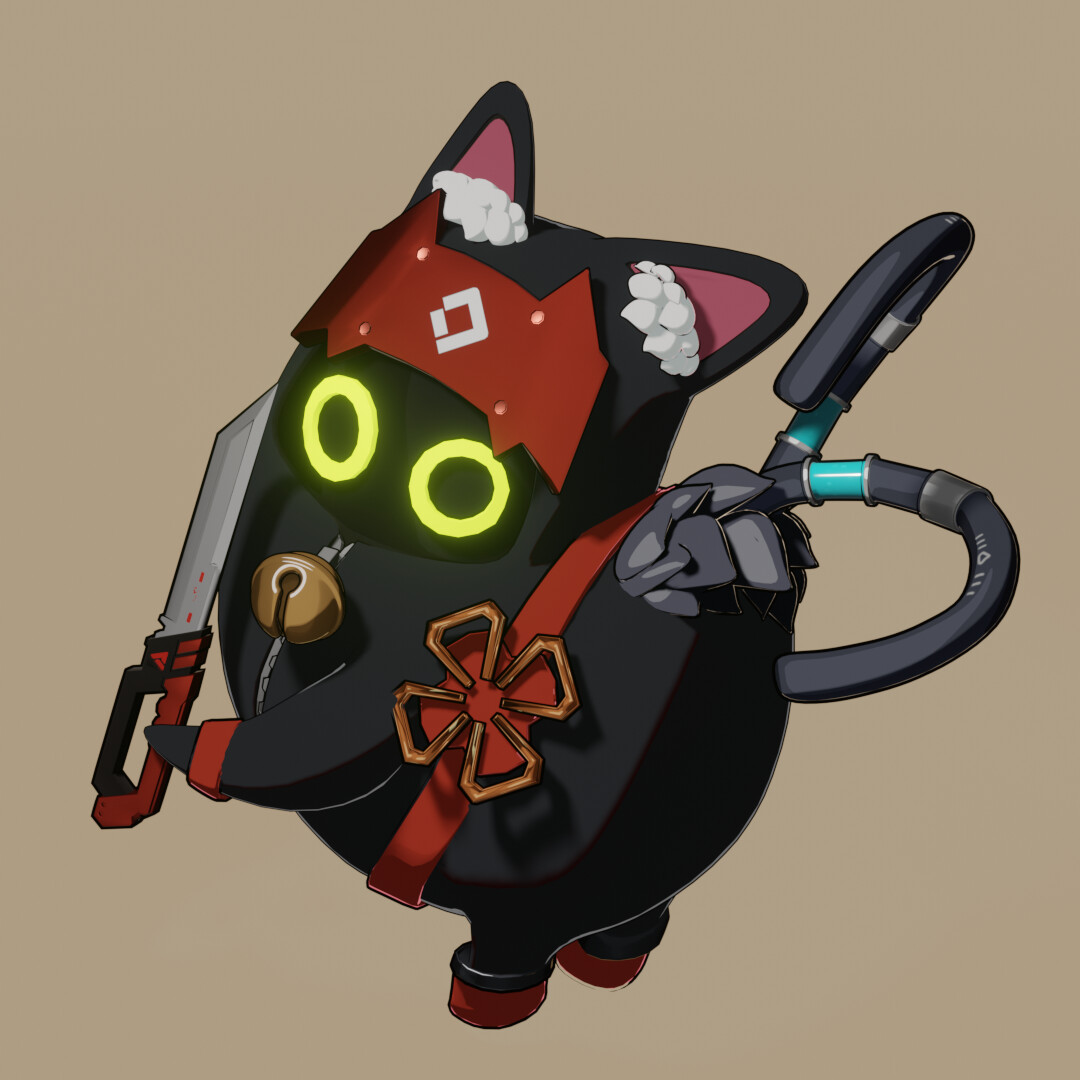 ArtStation - Nekomata Bangboo - ZZZ DIY Bangboo Contest