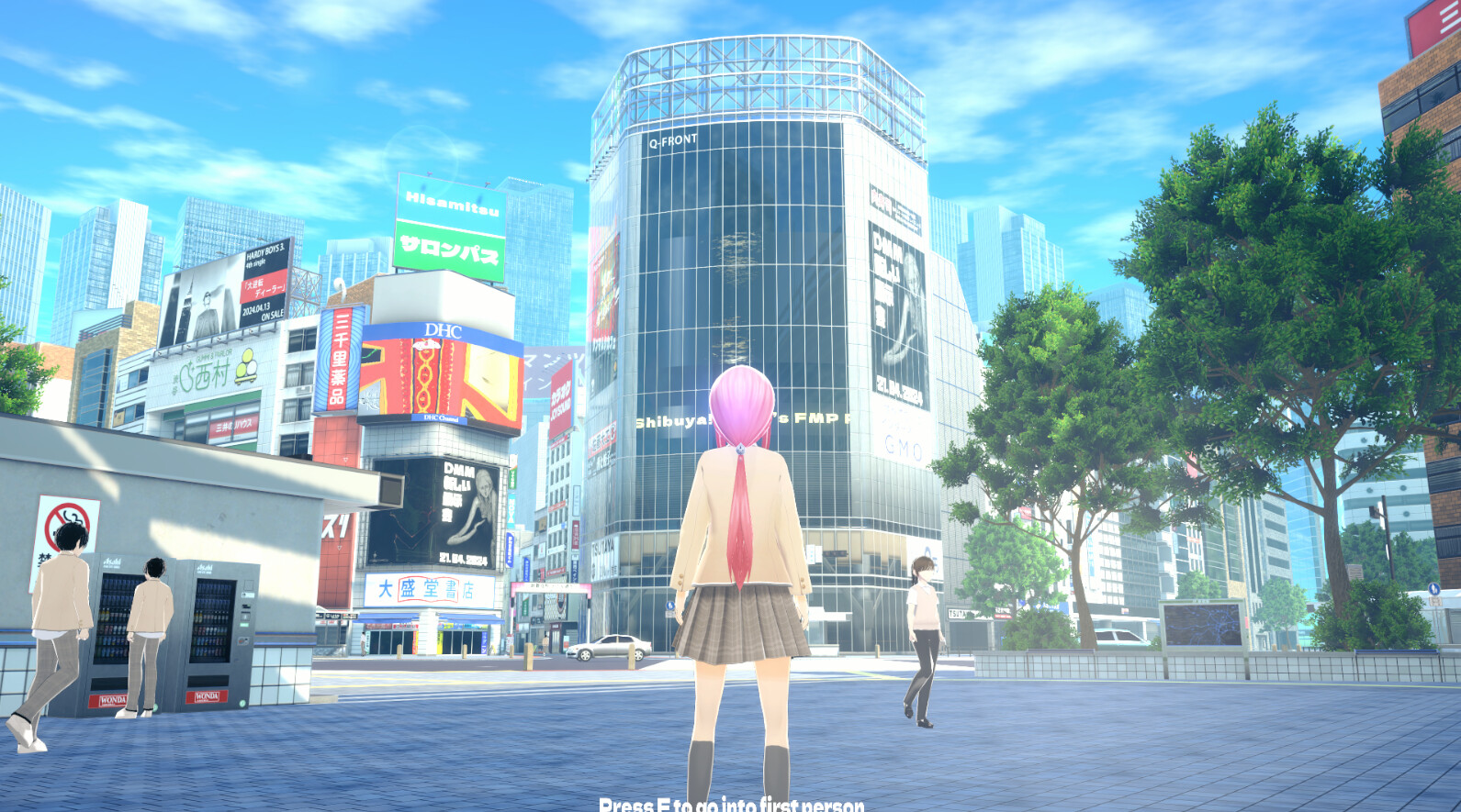 ArtStation - Anime City (University final project)