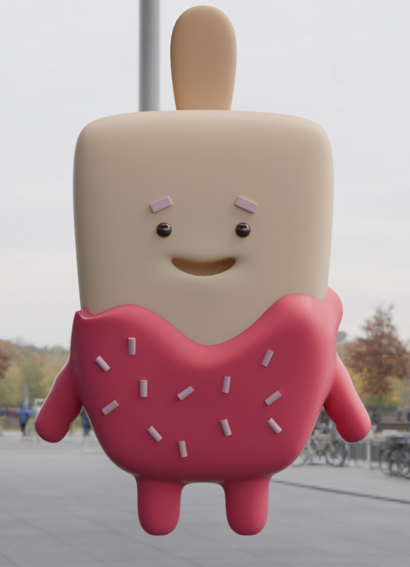 ArtStation - Cute Ice Cream