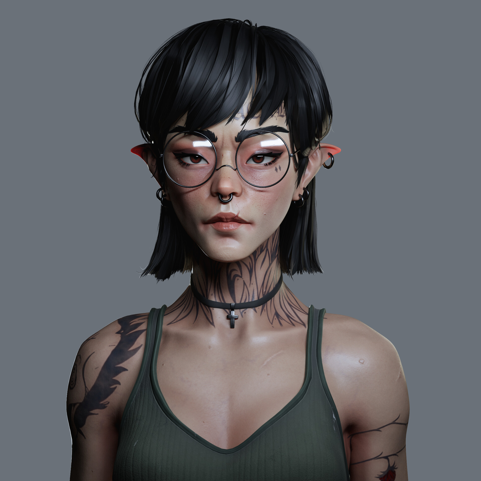 ArtStation - Tired Elf