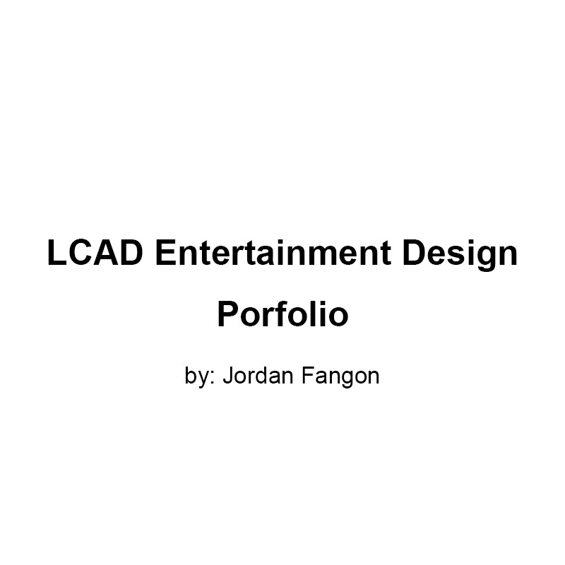 ArtStation - LCAD Entertainment Design Portfolio Fall 2024 (Accepted!!!)