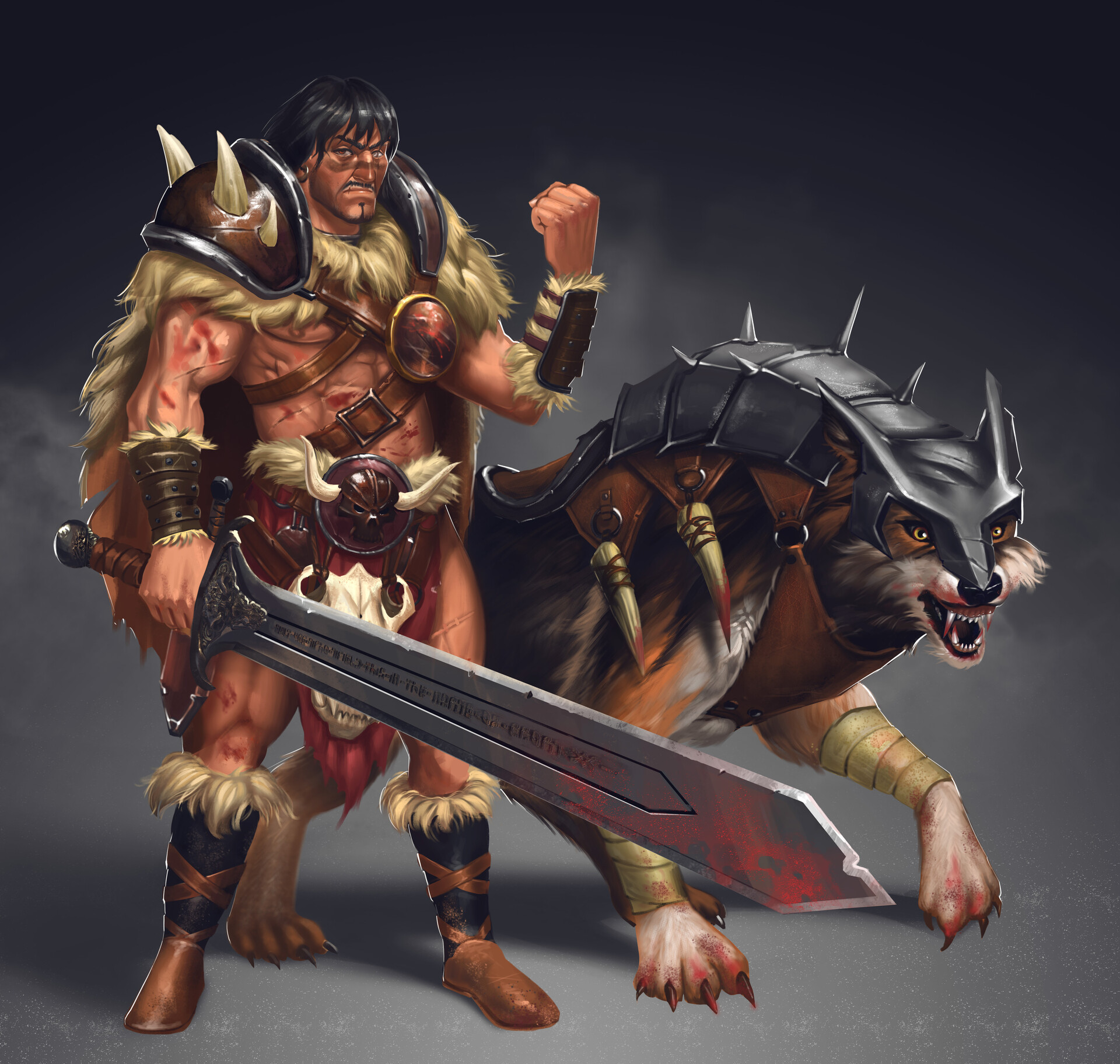 ArtStation - Barbarian Character