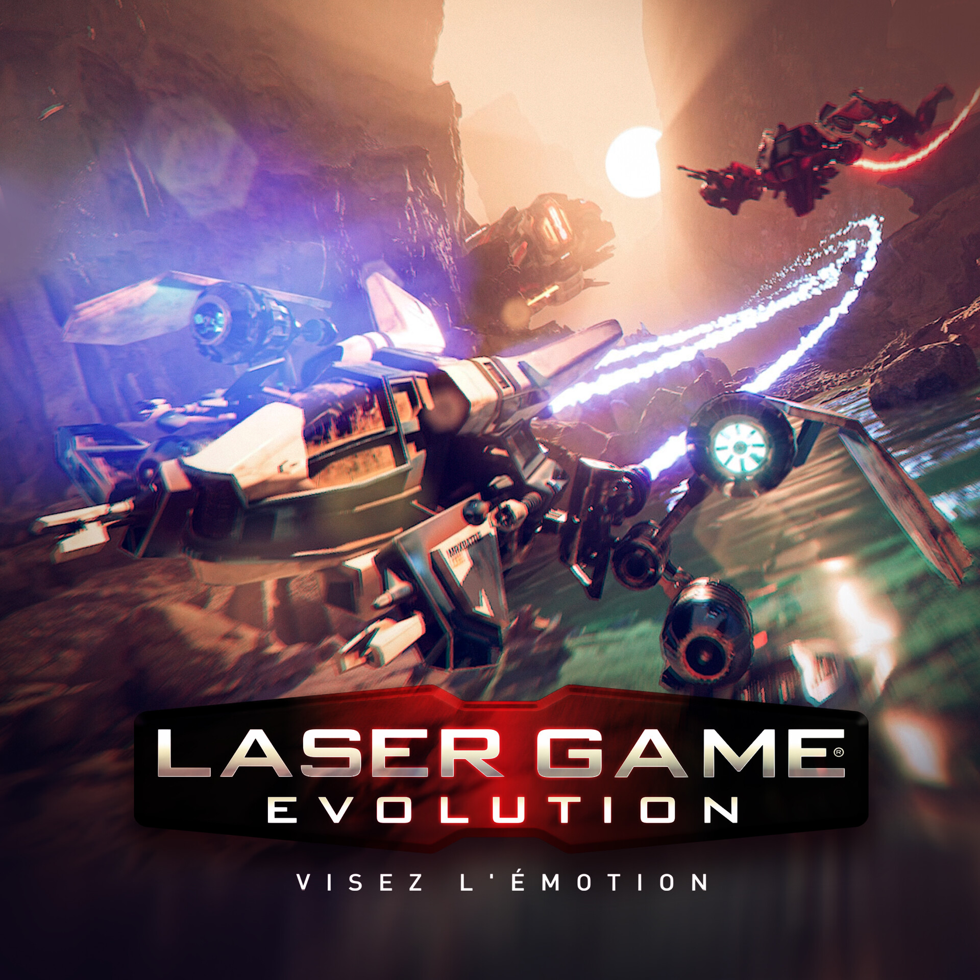 ArtStation - Spaceship Battle | Laser Game Evo