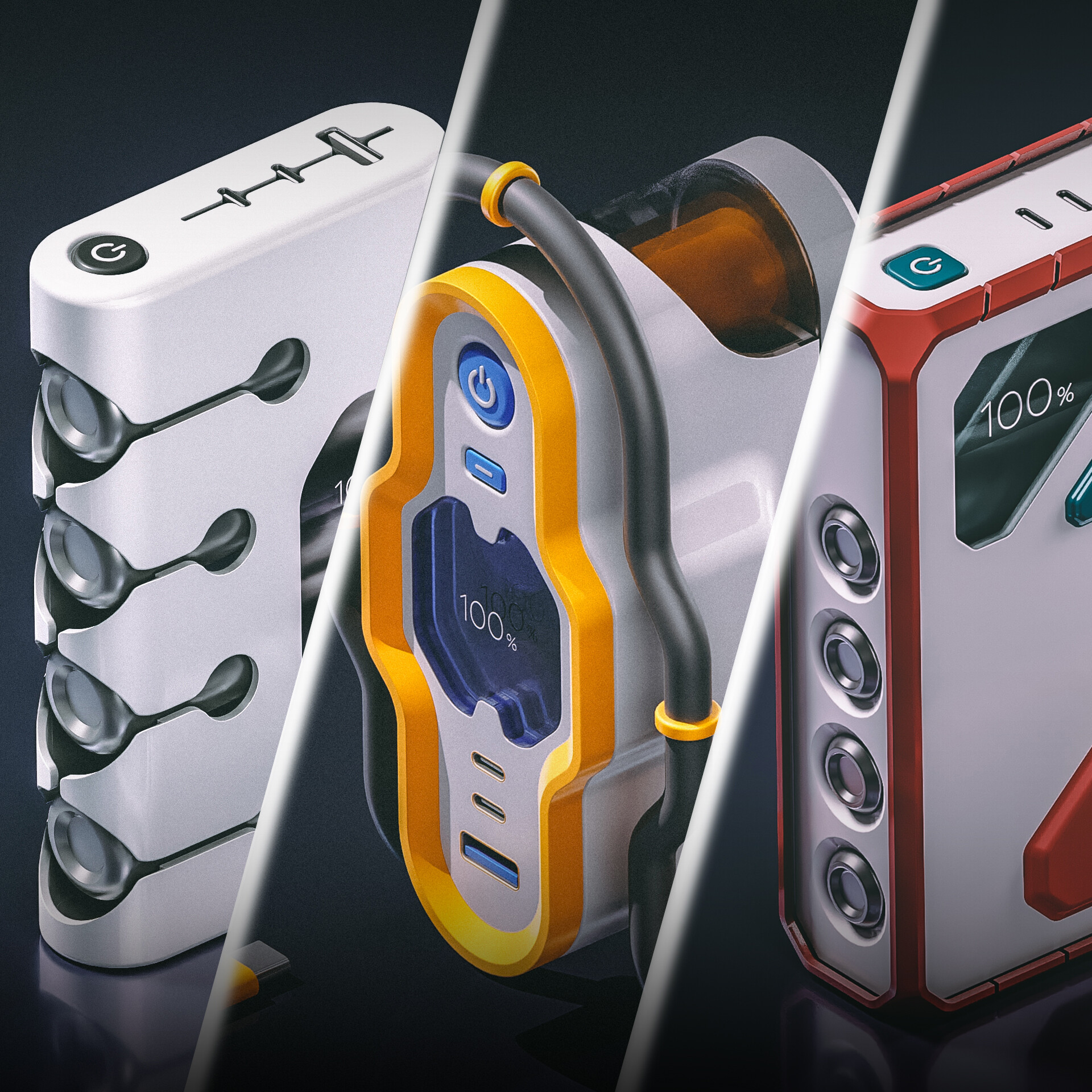 ArtStation - Power Bank Designs