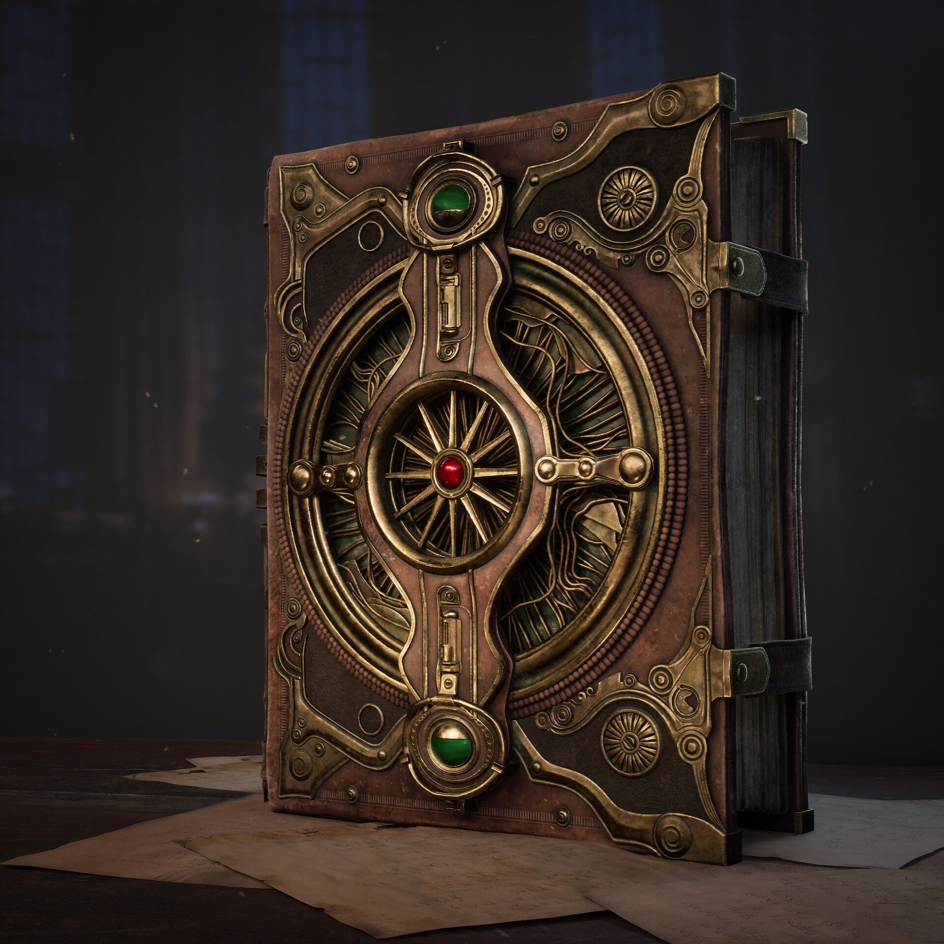 ArtStation - Fantasy book