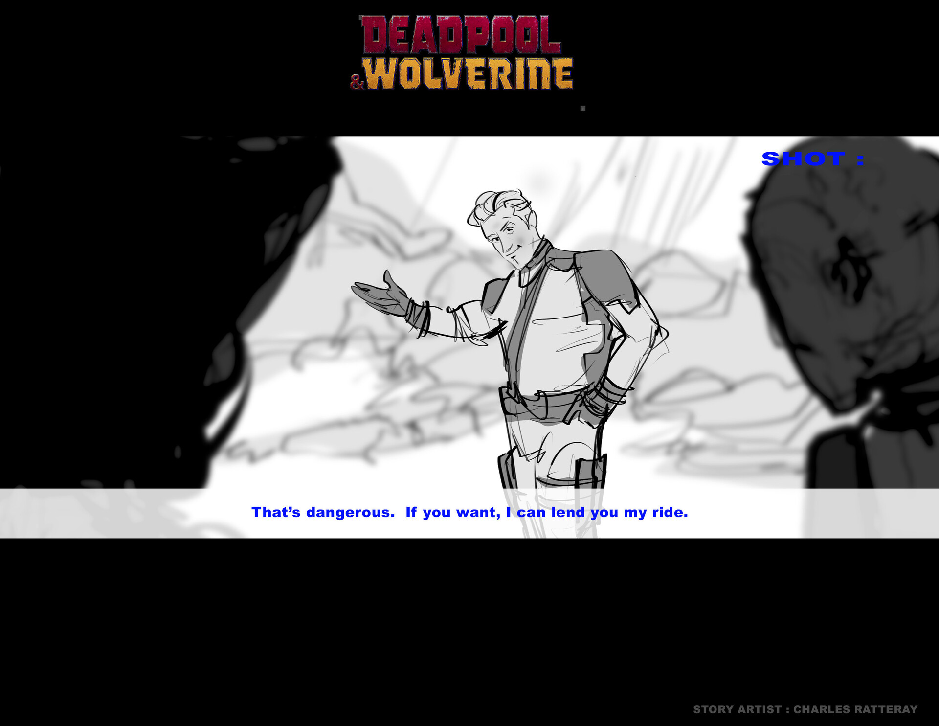 ArtStation - DEADPOOL AND WOLVERINE - NICEPOOL - STORYBOARD ART - LFG