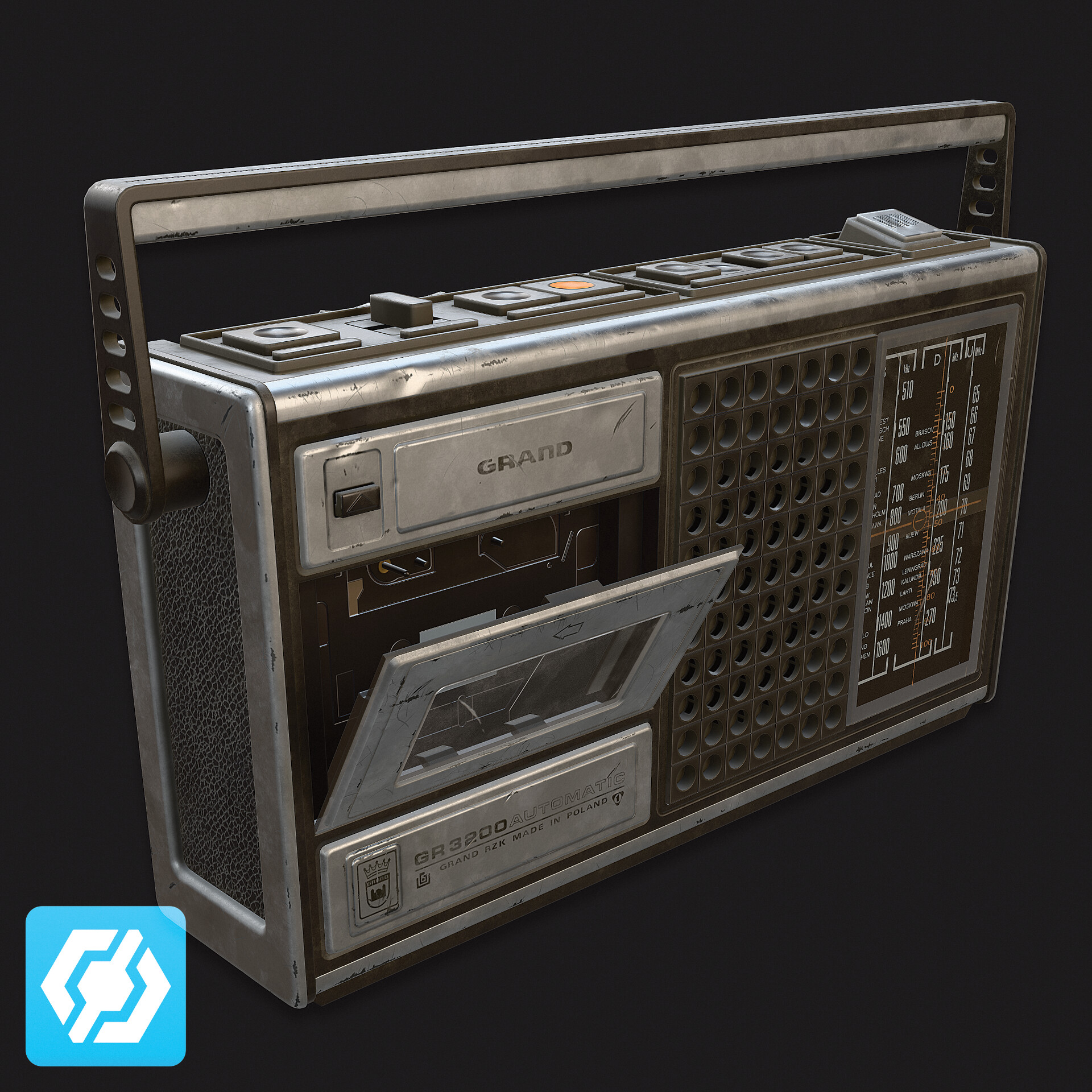 ArtStation - Soviet Radio Grand/Grundig Unitra
