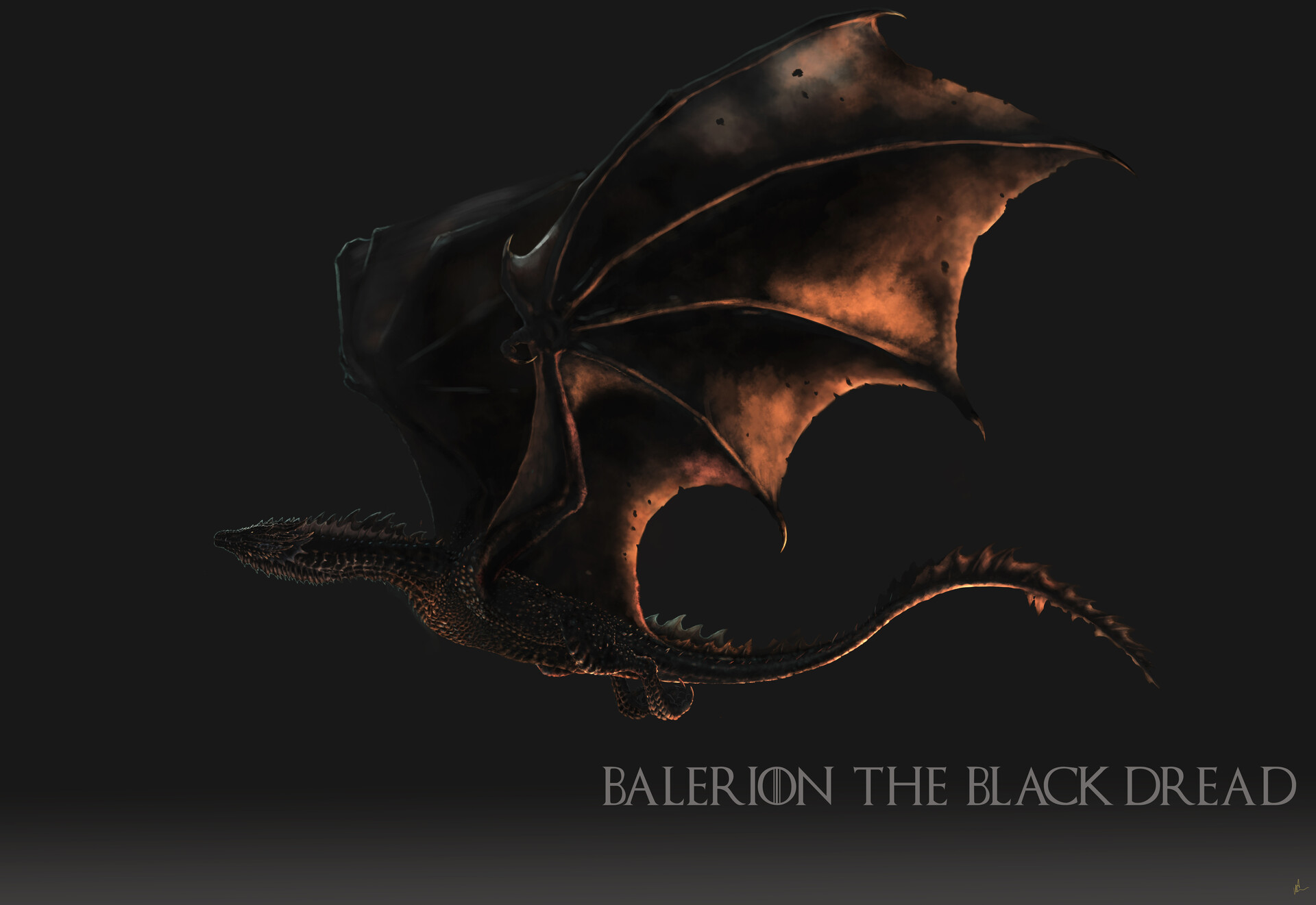 ArtStation - Balerion the Black Dread