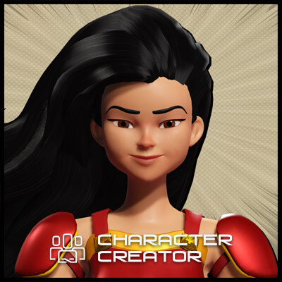 ArtStation - Stylized 3D Characters - Comic Heroes