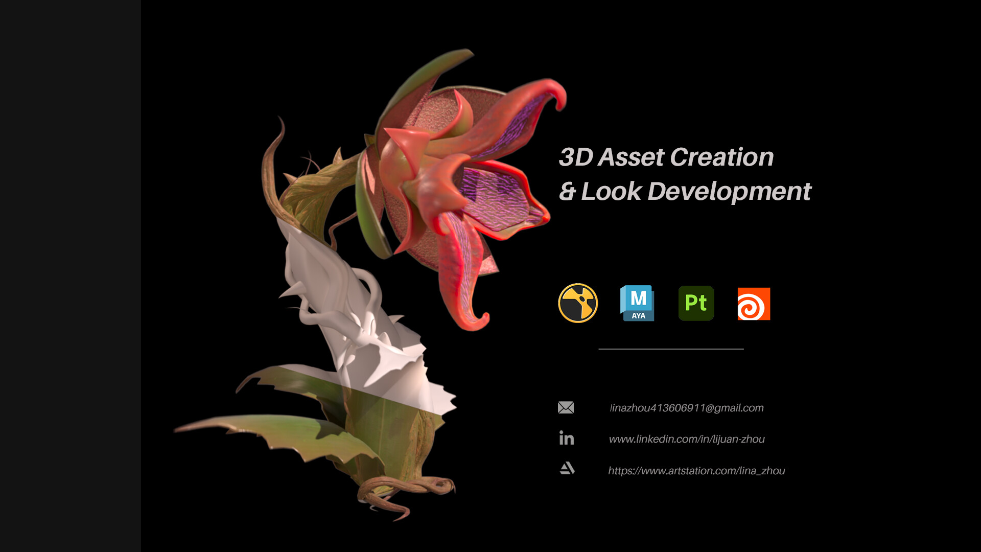 ArtStation - Look Development Project(Modelling&Rigging&Texturing)