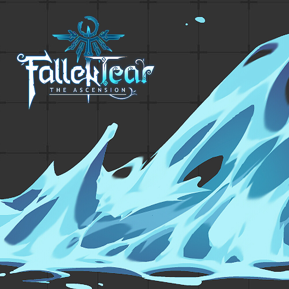 ArtStation - 2D Fx Animation - Water - Fallen Tear The Ascension