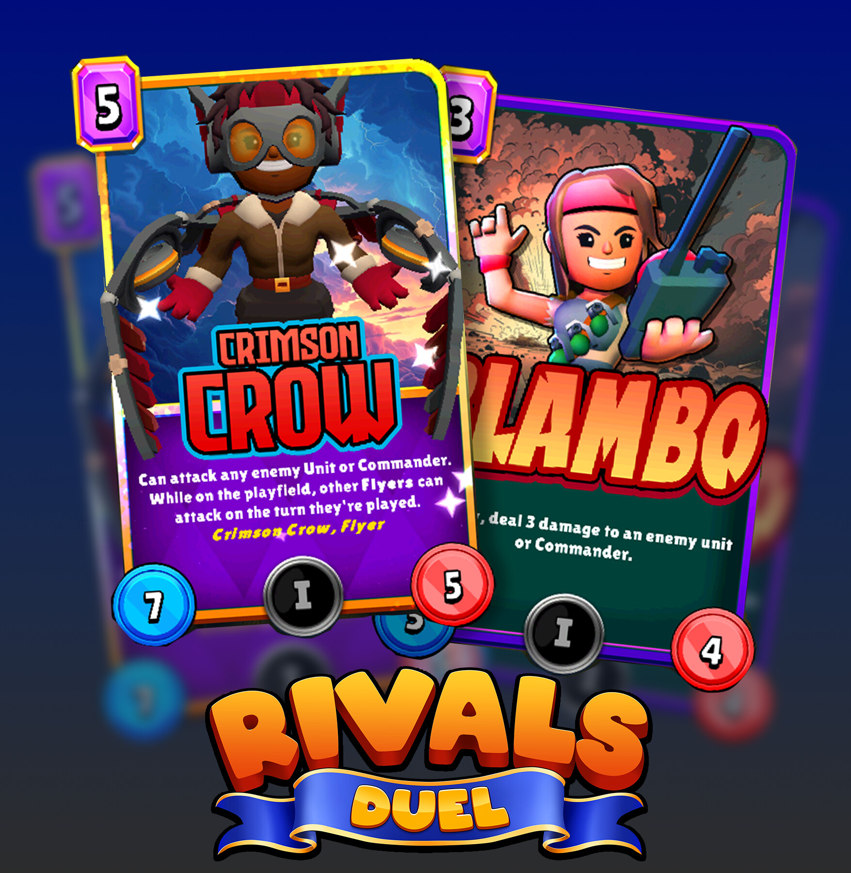 ArtStation - Rivals Duel: Card Battler - Card Re-Design