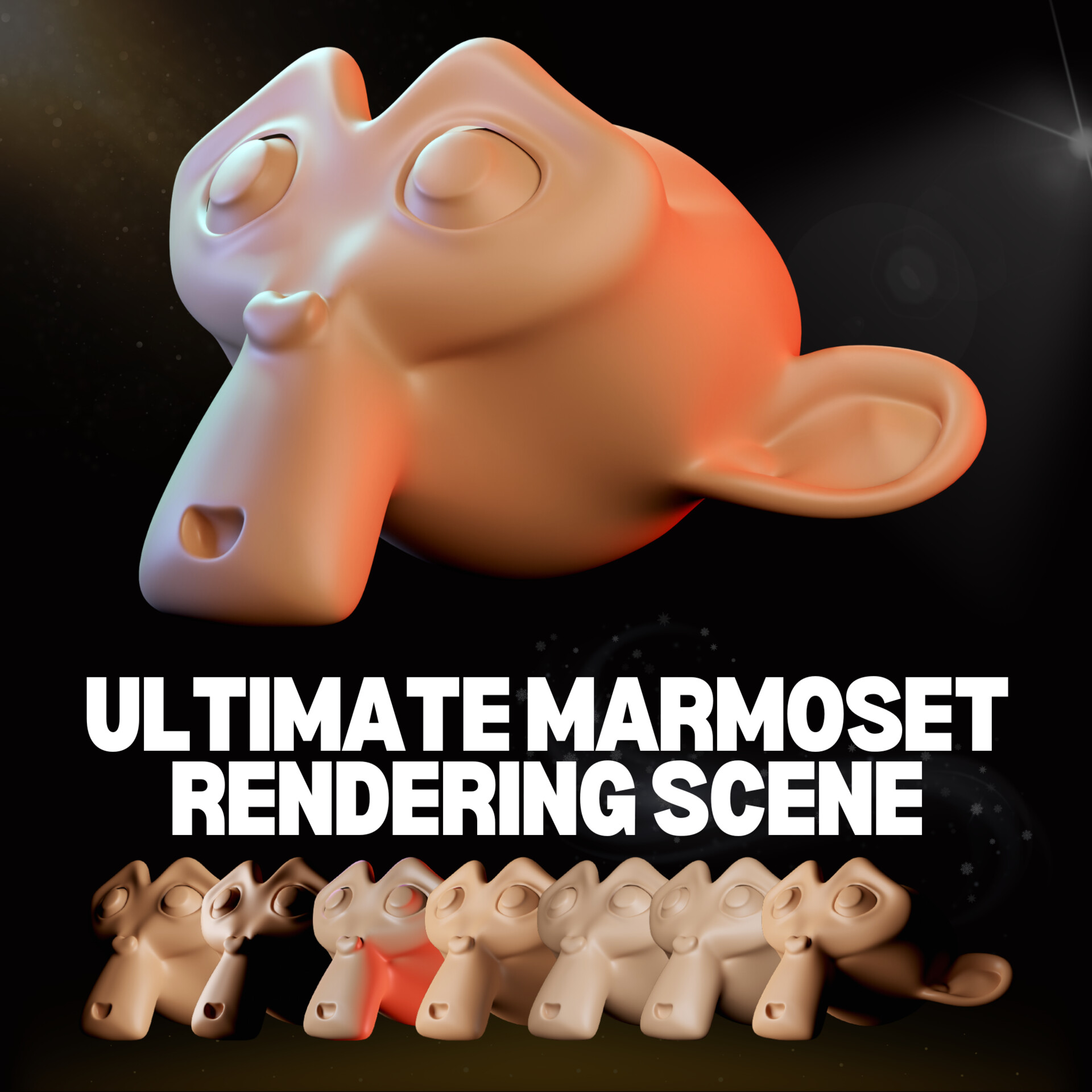 ArtStation - Marmoset Toolbag 4 - Pro Lighting Scene
