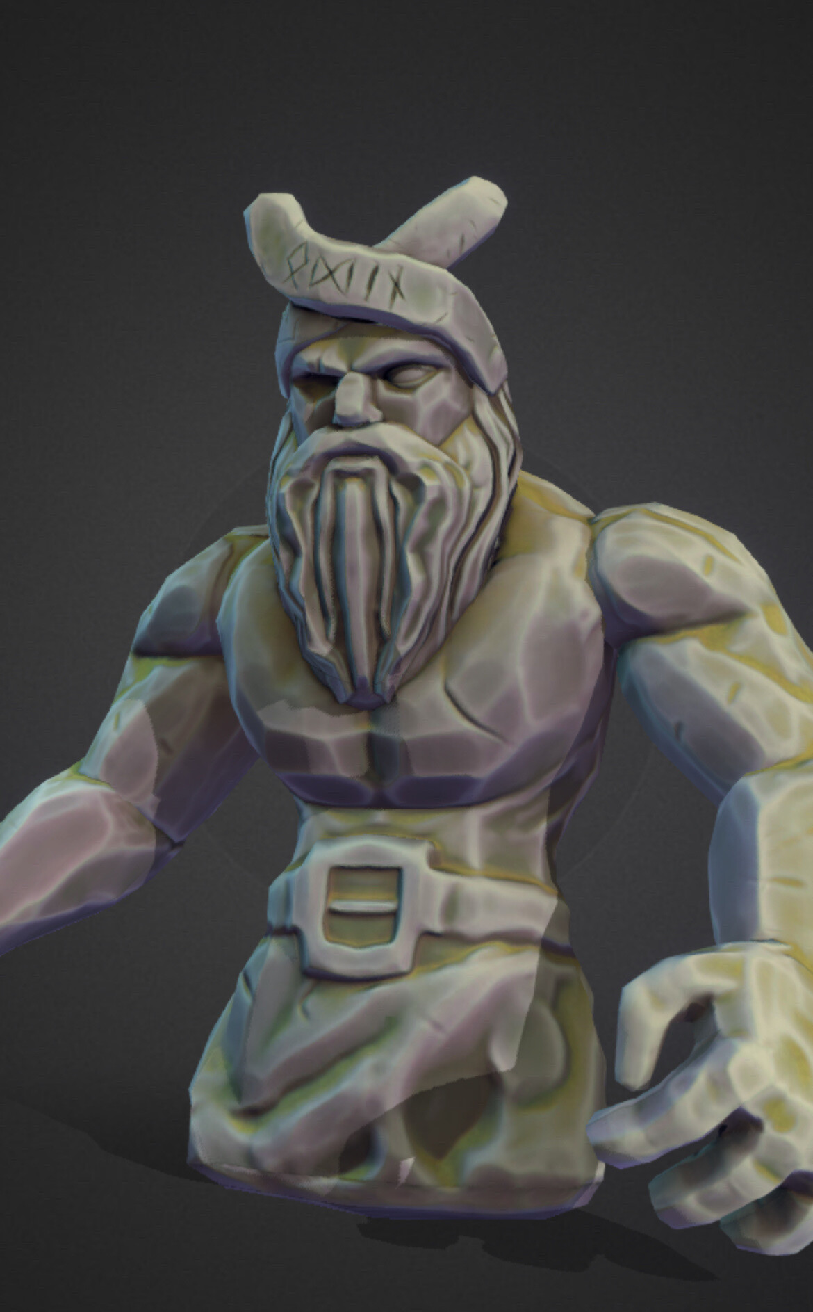 ArtStation - Odin Golem from Fate of the Ancient