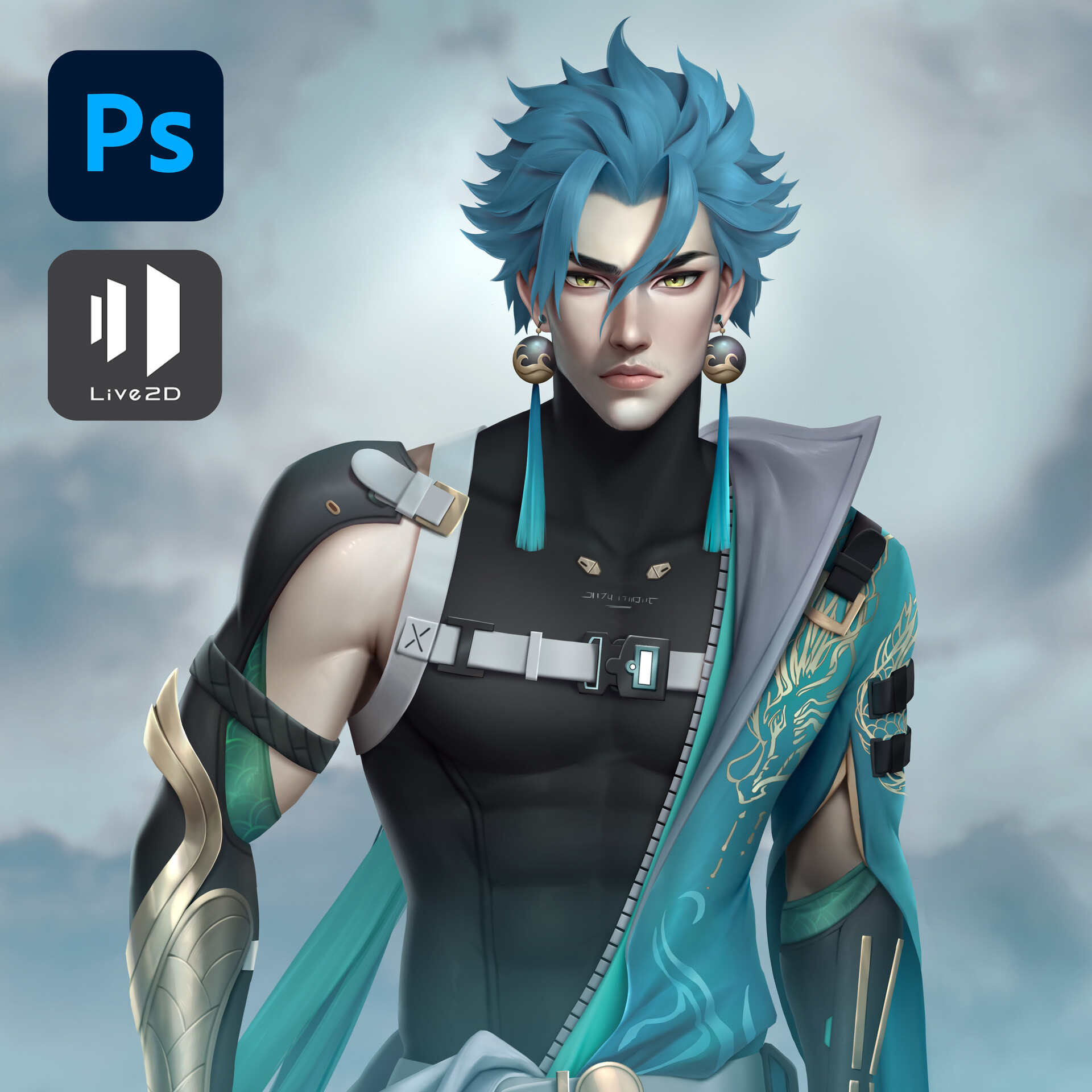 ArtStation - Jiyan Animated Fan Art Illustration