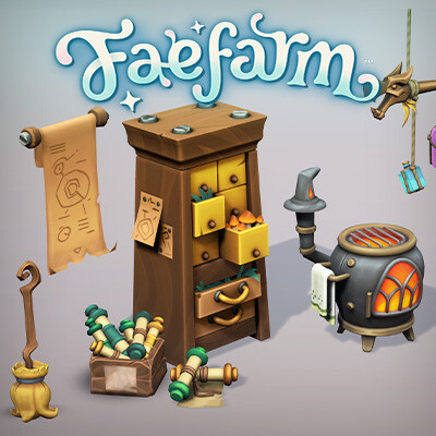 ArtStation - Fae Farm - Props & Furniture #1