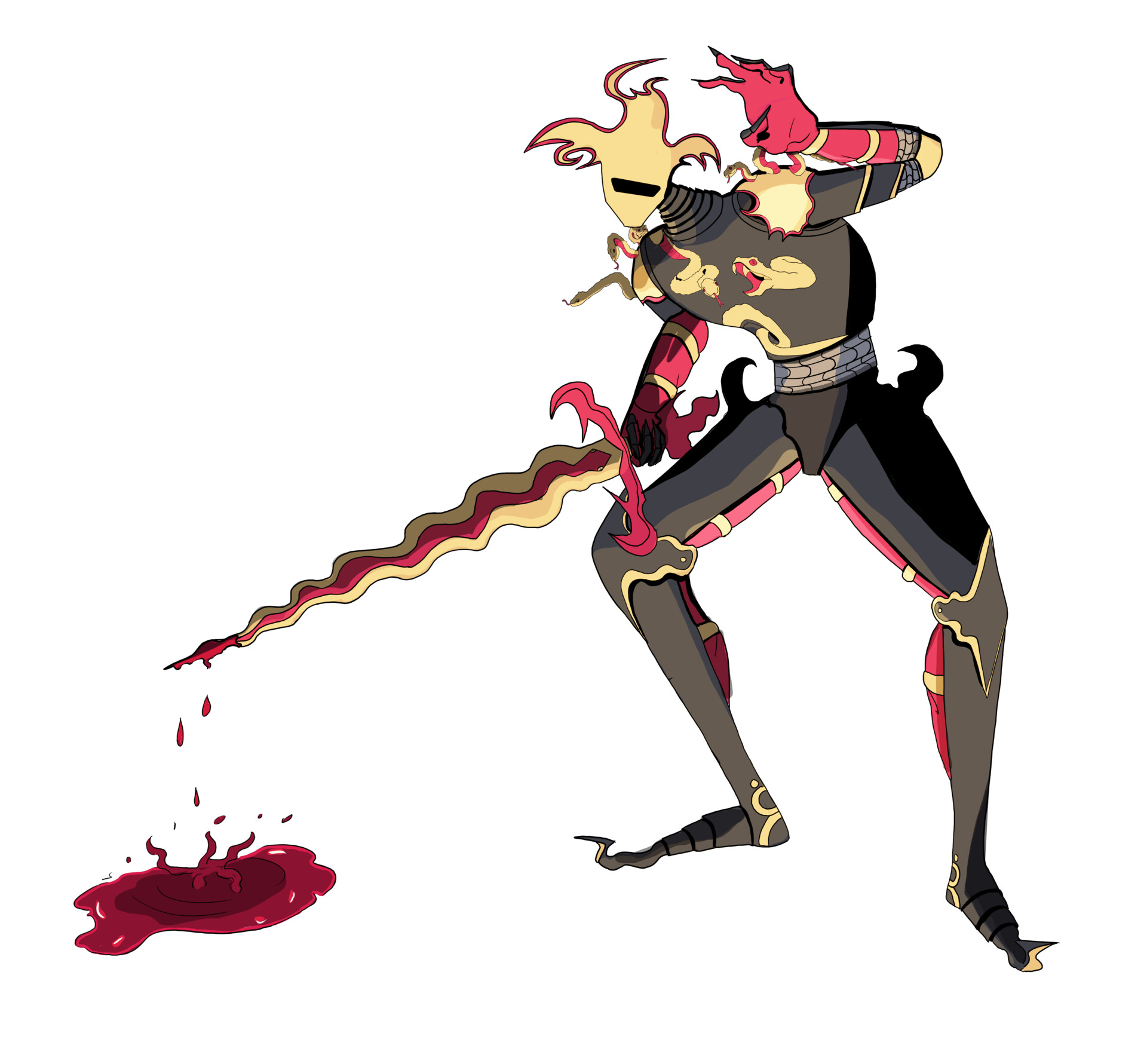 ArtStation - Corrupted God of Chivalry