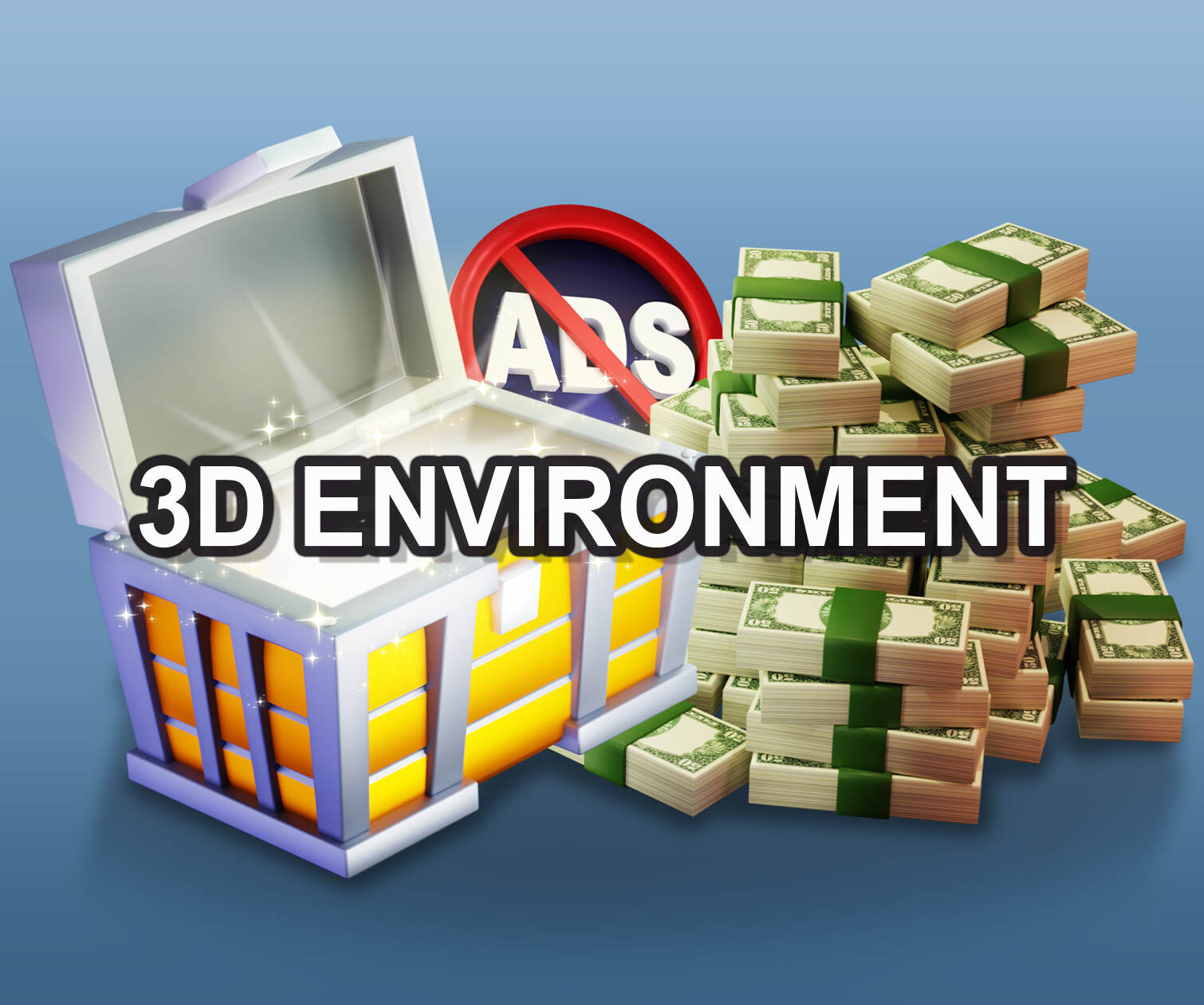 ArtStation - Mobile Game - 3D Environments - 2023 Work
