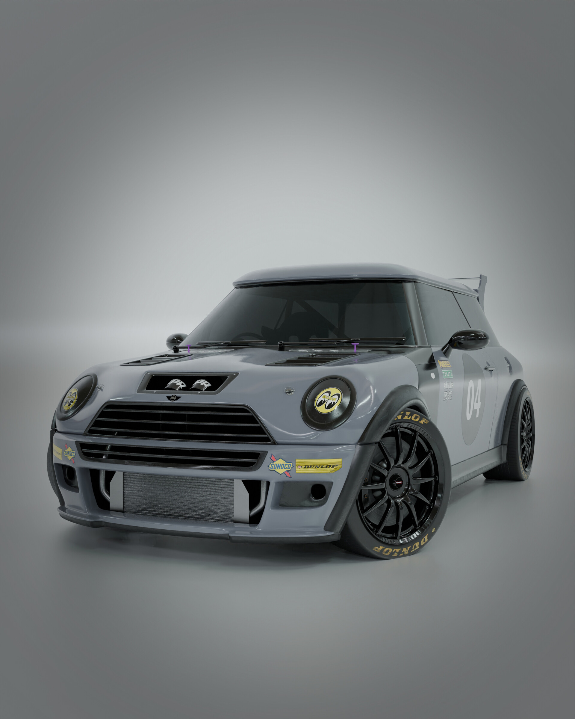ArtStation - Mini Cooper S Race