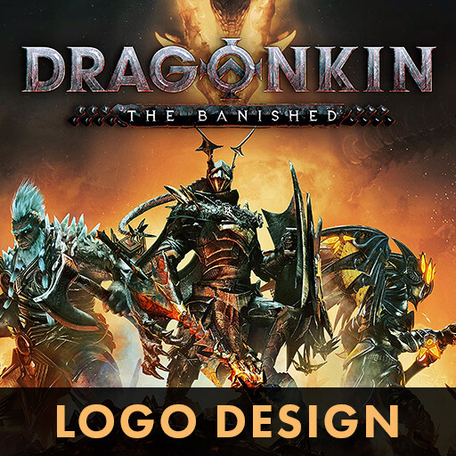 Mike Howie - Dragonkin: The Banished - Logo Design
