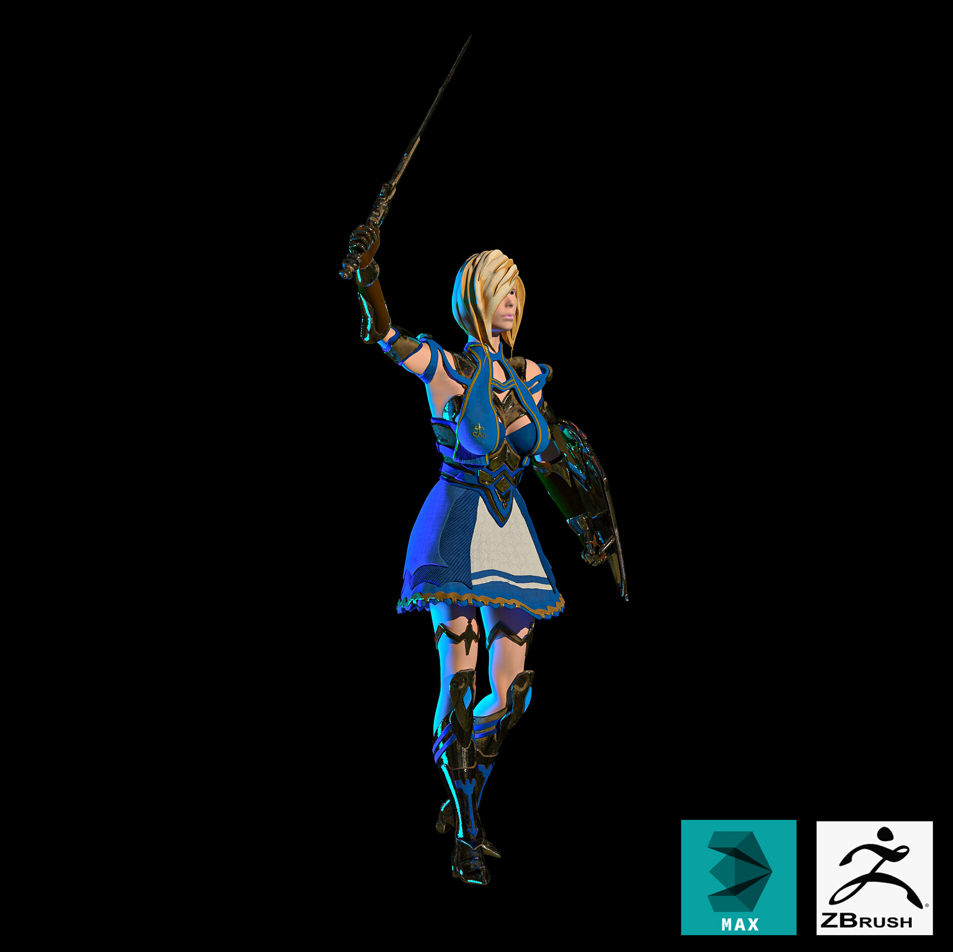 ArtStation - Iconic female knight