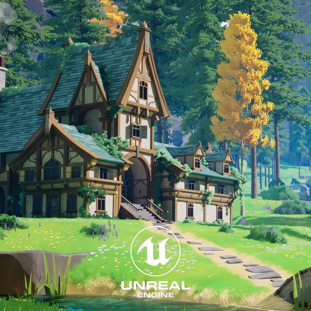 ArtStation - Stylized Environment UE5