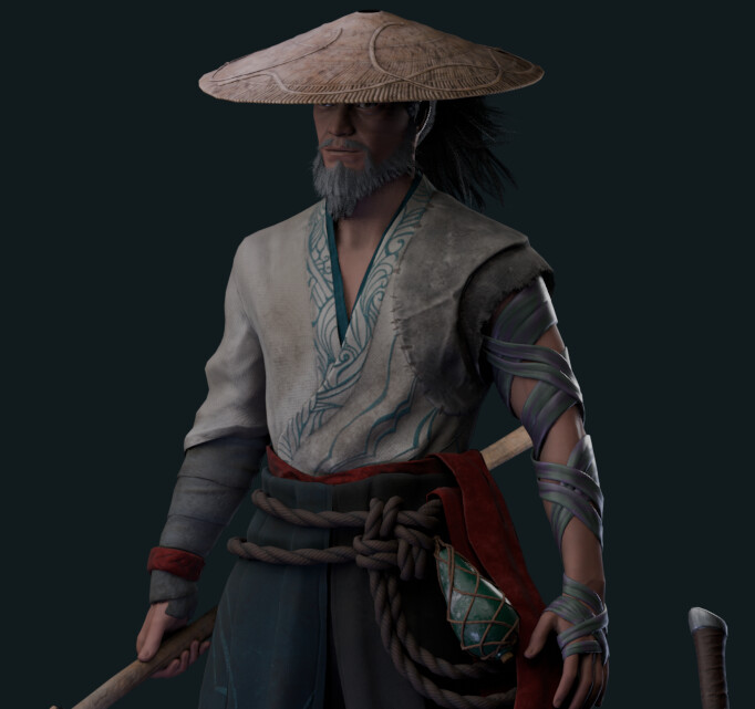 ArtStation - Foreseen Yasou skin 3D model Fanart