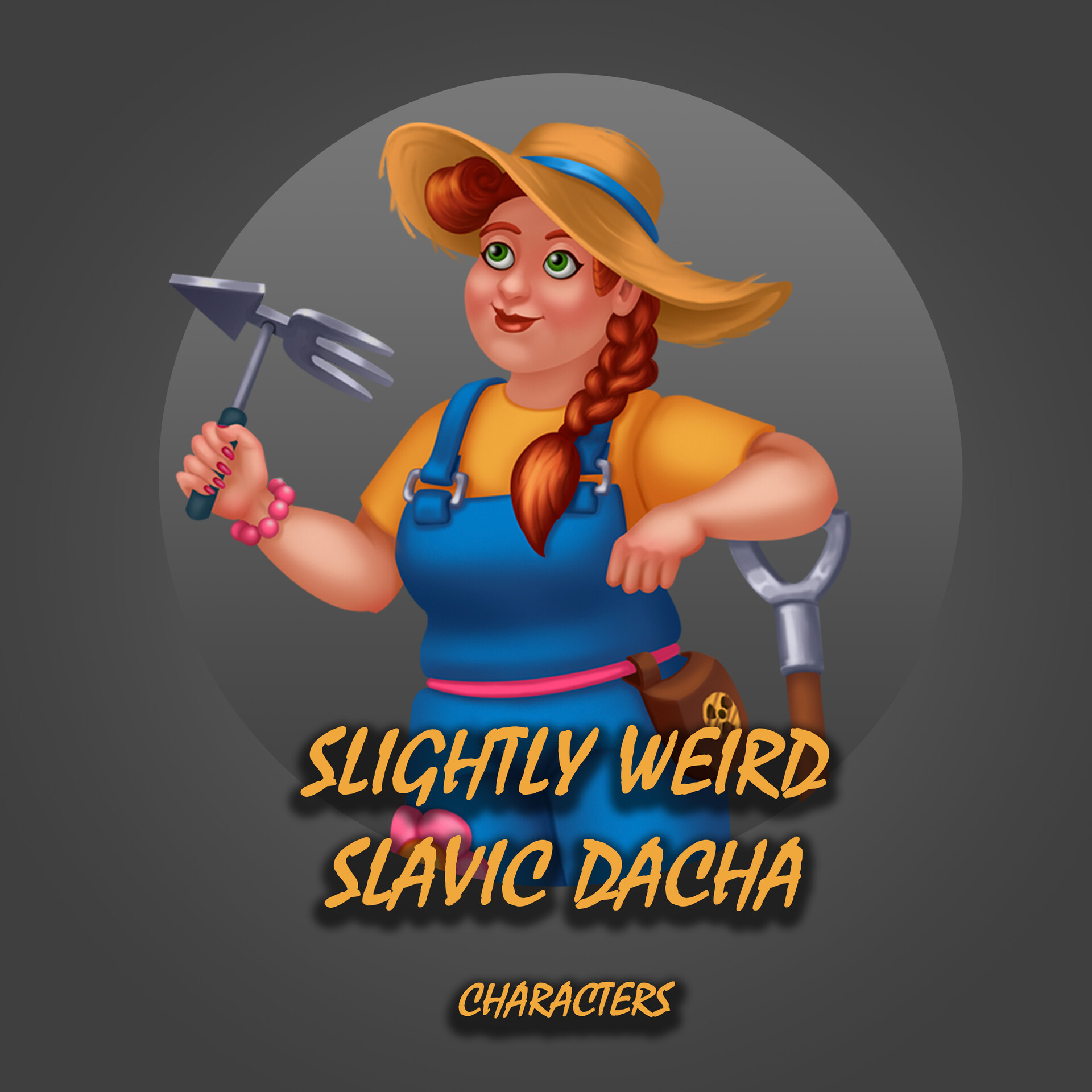 ArtStation - Slightly Weird Slavic Dacha Characters