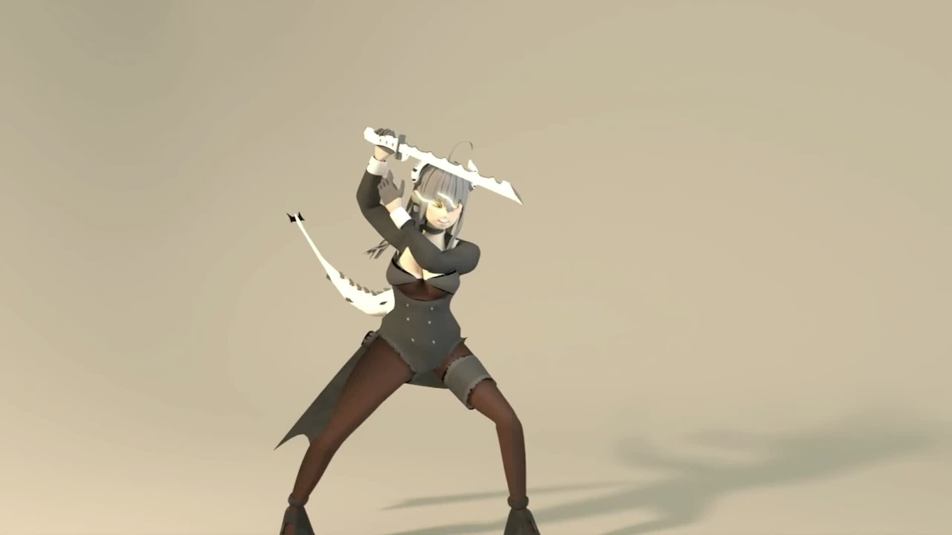 ArtStation - [OC] CHARACTER DESIGN AND 3D MODELING POSE AND ANIMATION