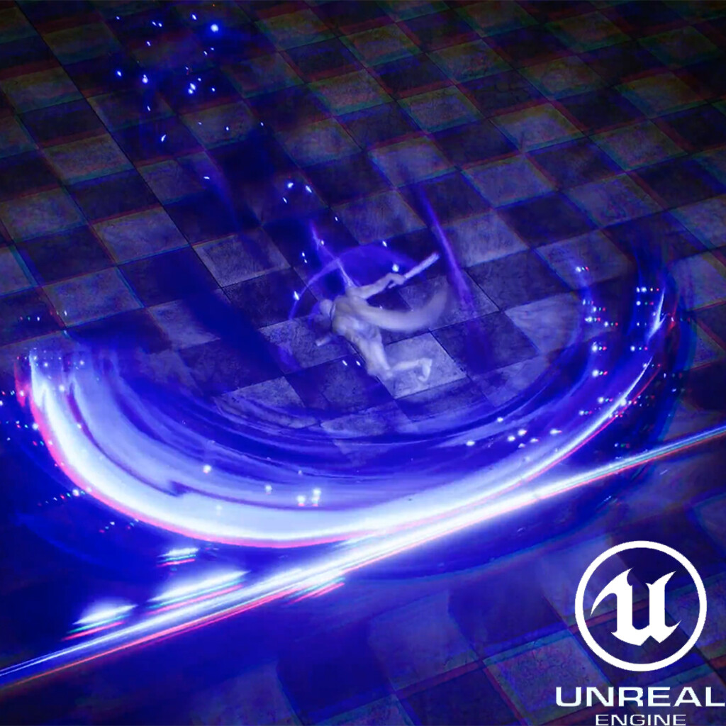 ArtStation - Unreal5 Effect_Dark Slash