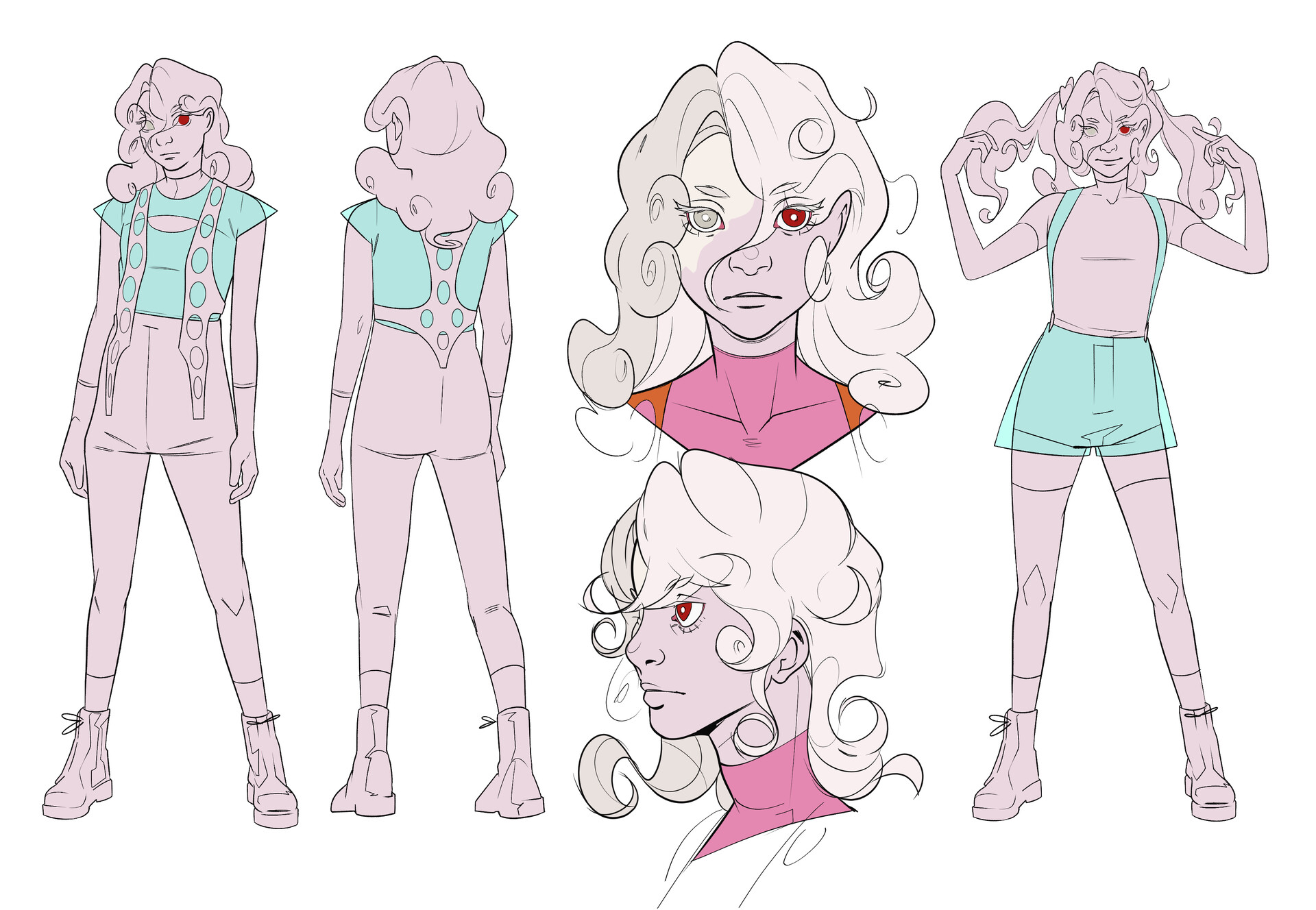 ArtStation - Character sheet