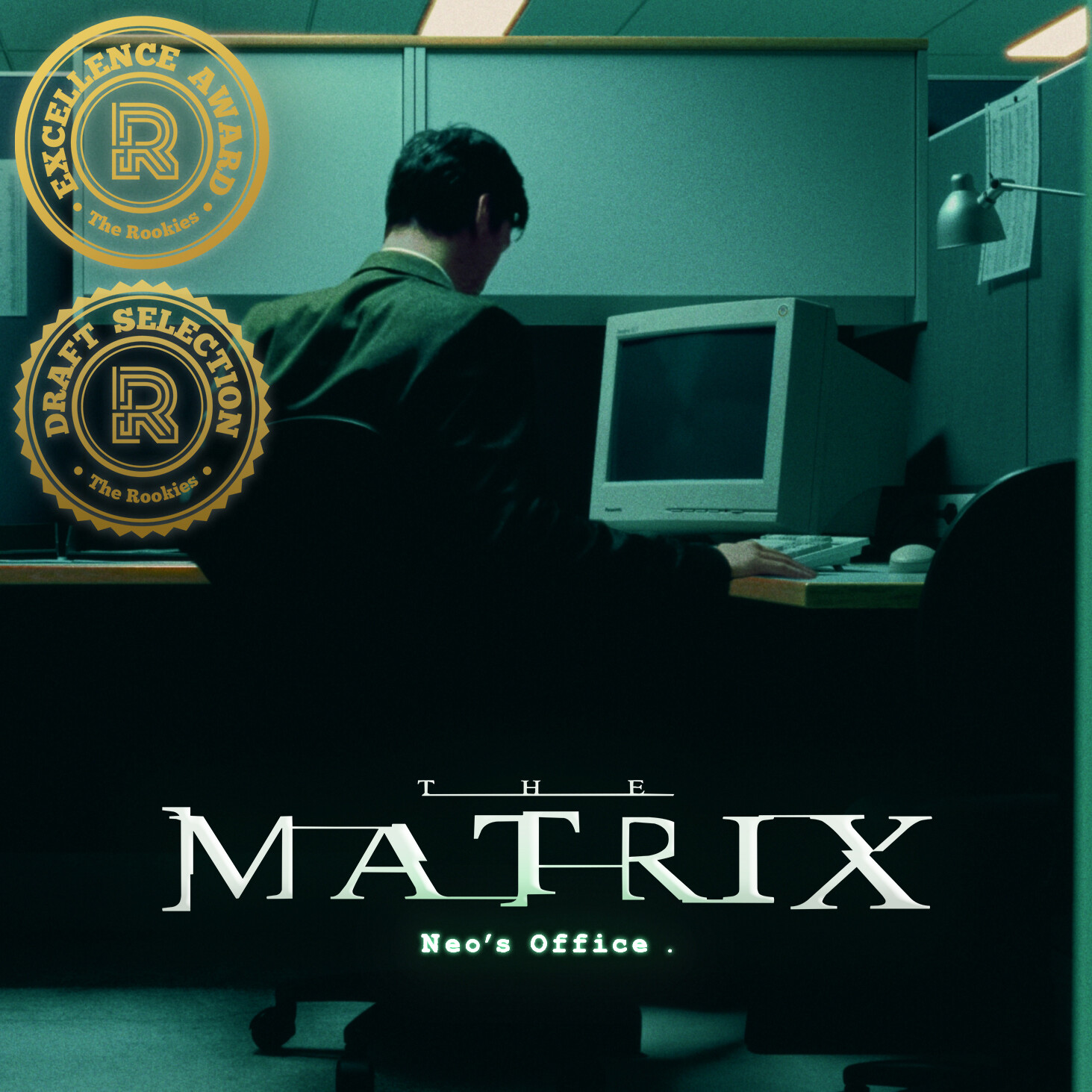 Escritorio Animado De Matrix Funko Pop! Movies: The Matrix 4 Neo