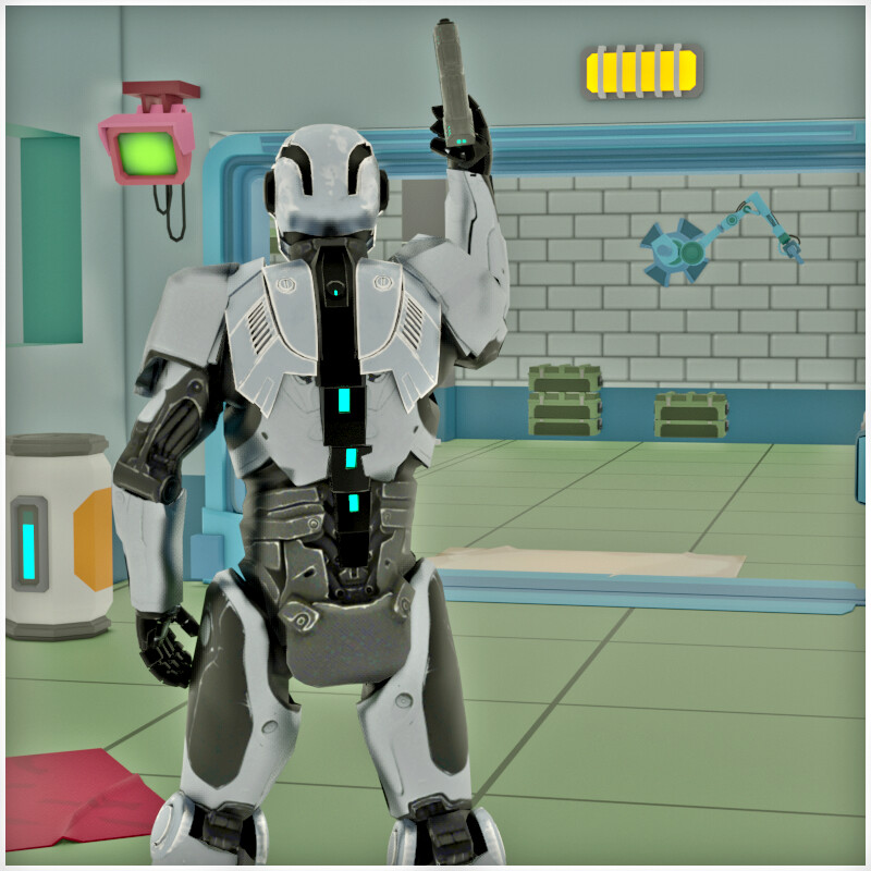 ArtStation - AutoCop Level Design