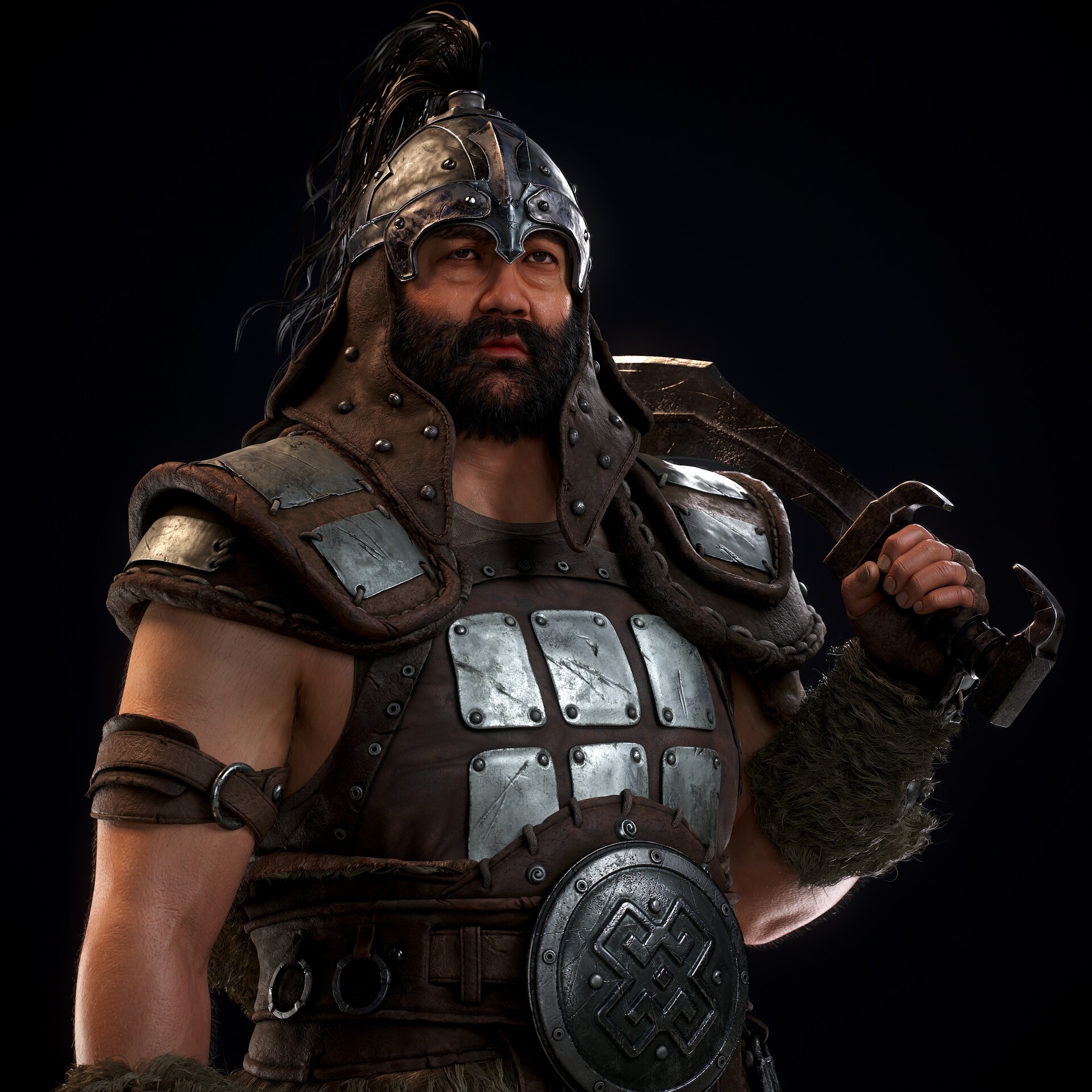 ArtStation - Ghost of Tushima - Mongolian Warrior - Version 02