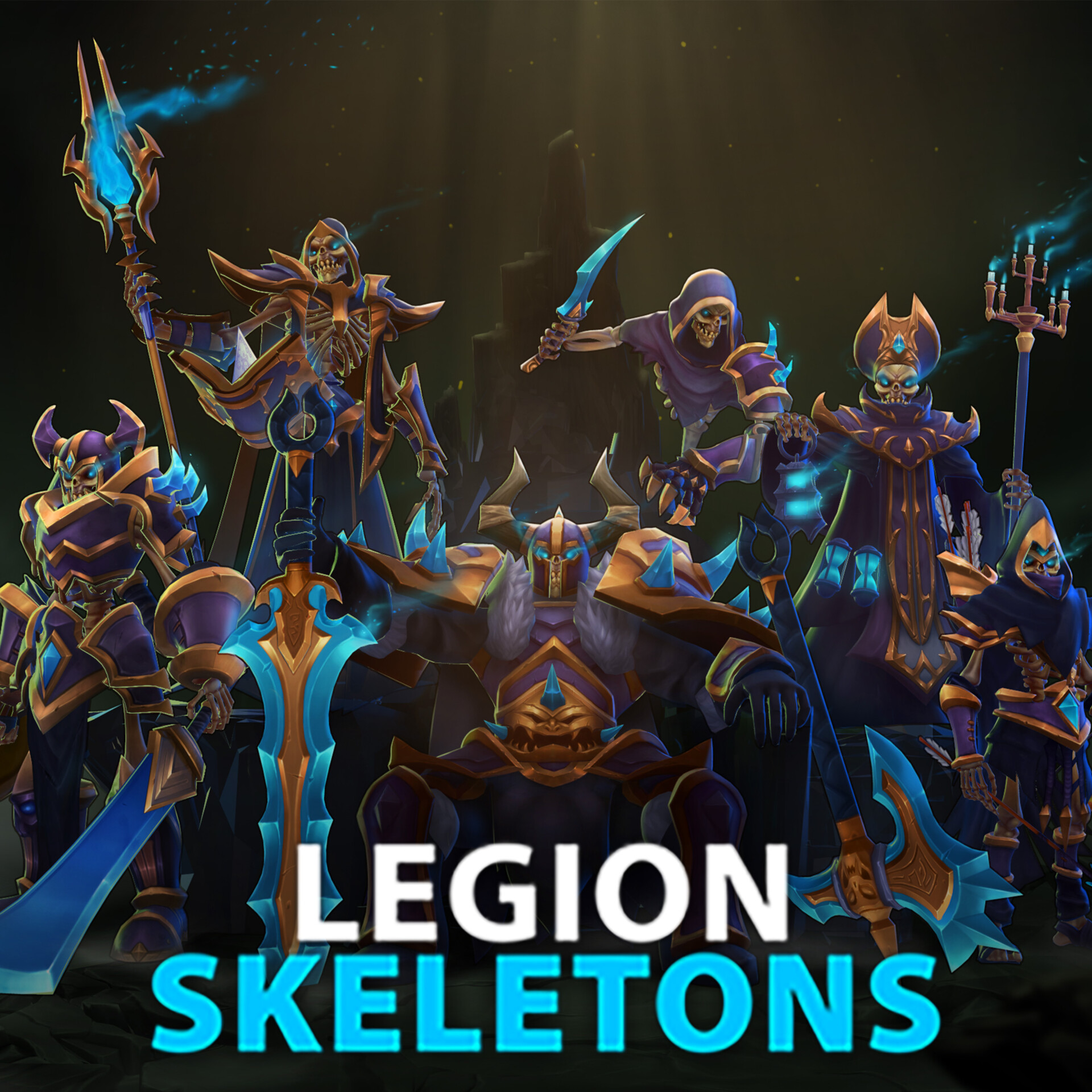 ArtStation - Skeleton Legion - Characters