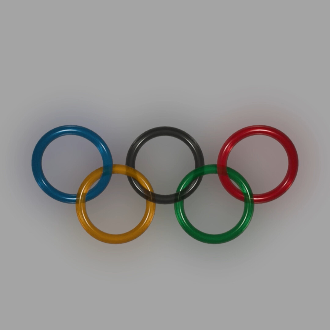 ArtStation - Olympics Logo Loop Animation