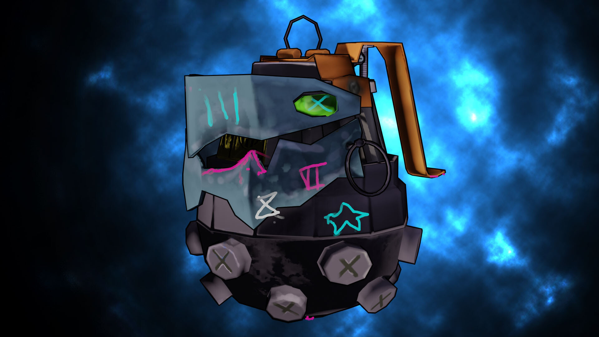 ArtStation - Jinx´s Flame Chomper Grenade from Arcane - Fanart