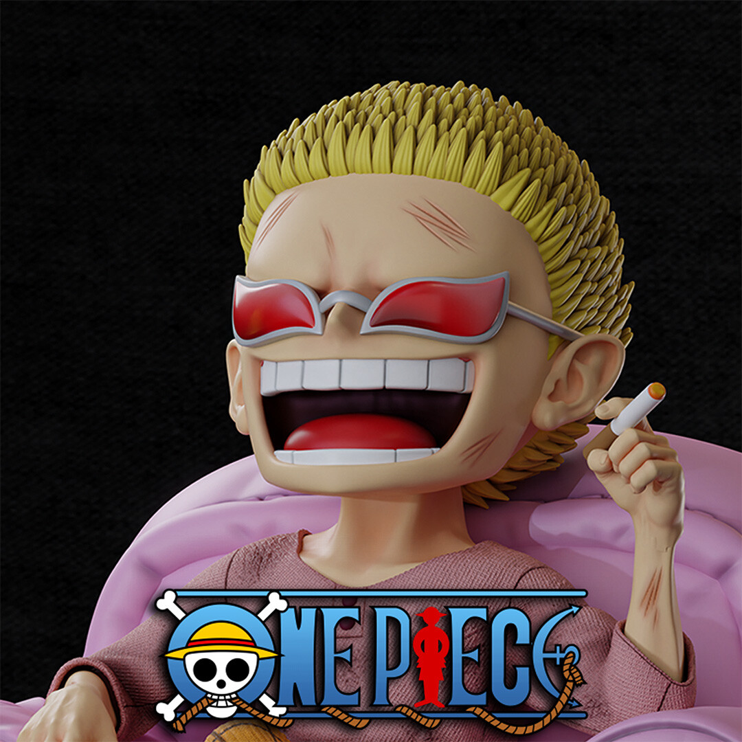 ArtStation - Donquixote Doflamingo Kid - Fan Art