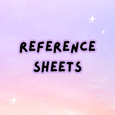 ArtStation - Reference Sheets