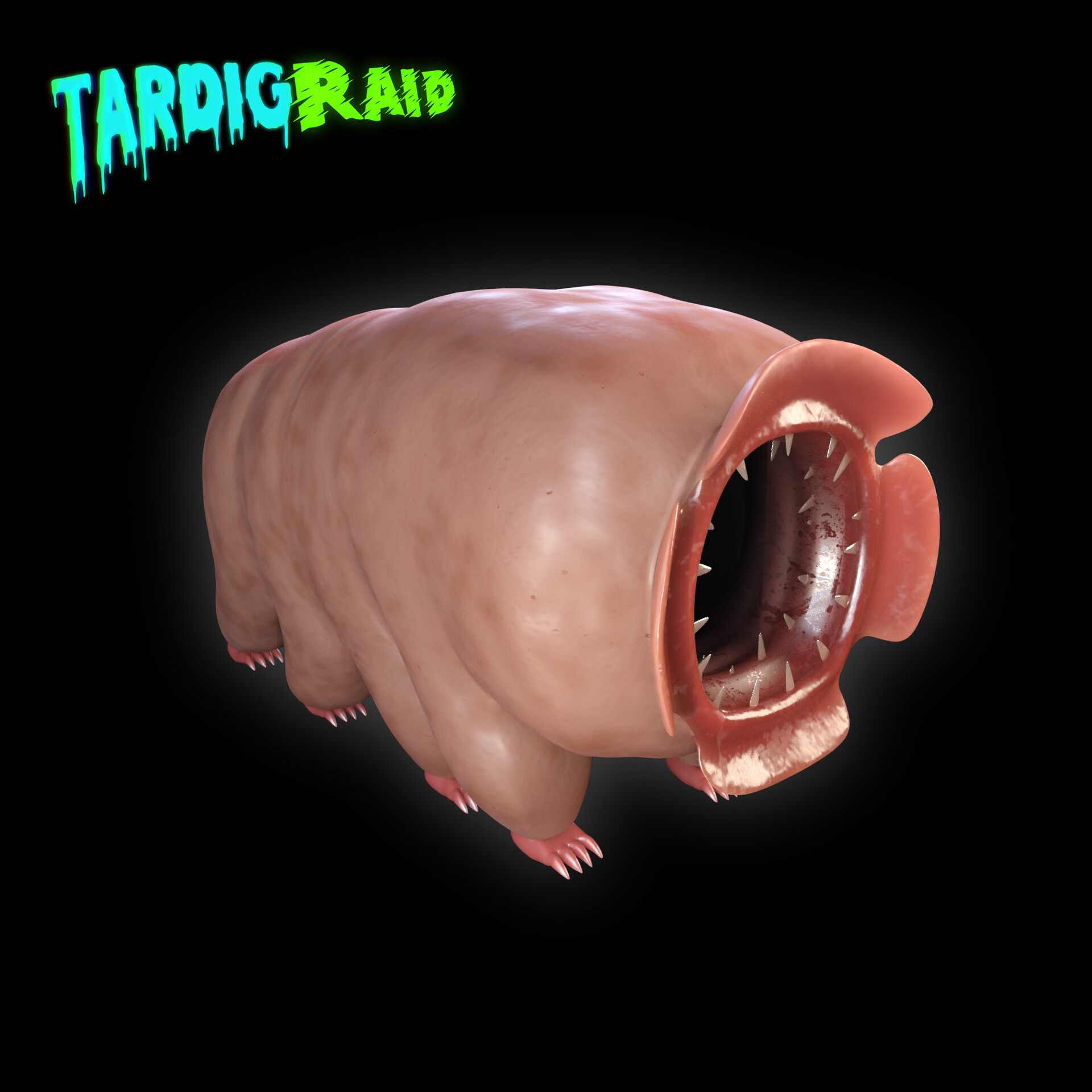 ArtStation - Stylized Tardigrade