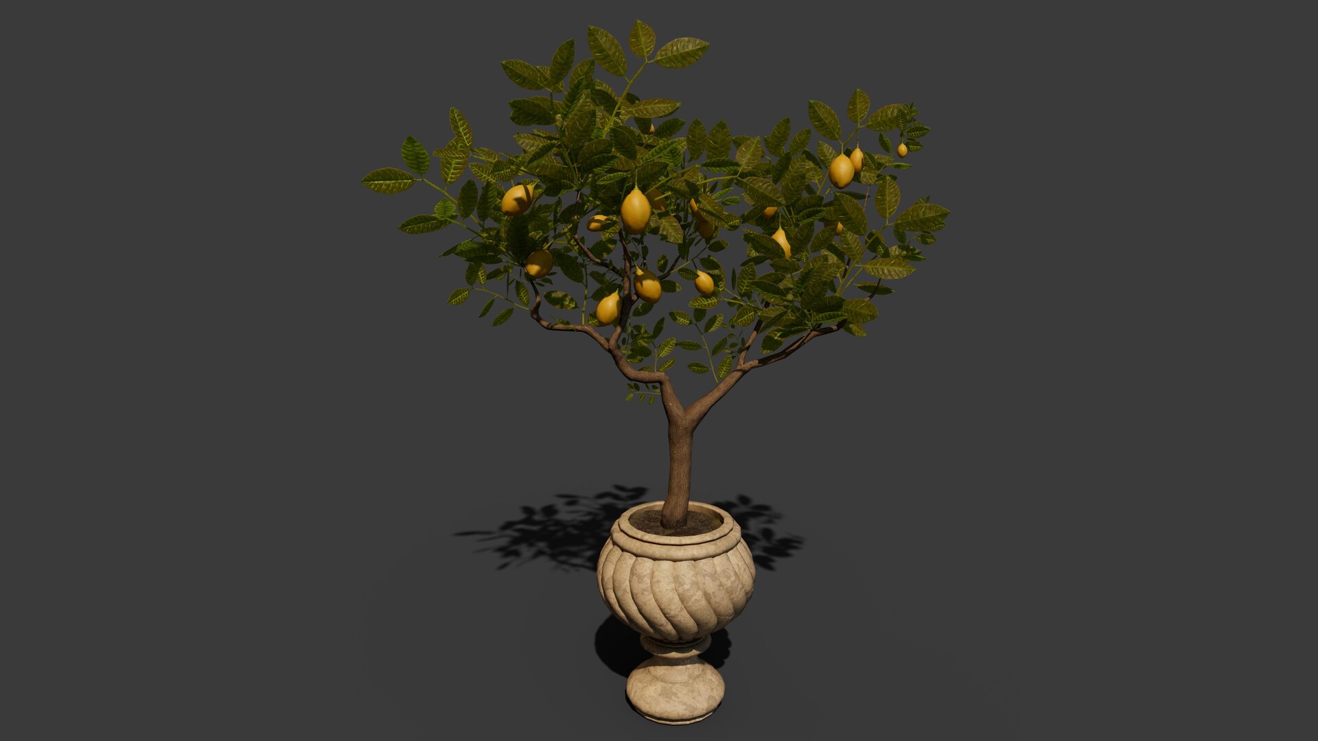 ArtStation - Lemon Cloister - Lemon Tree