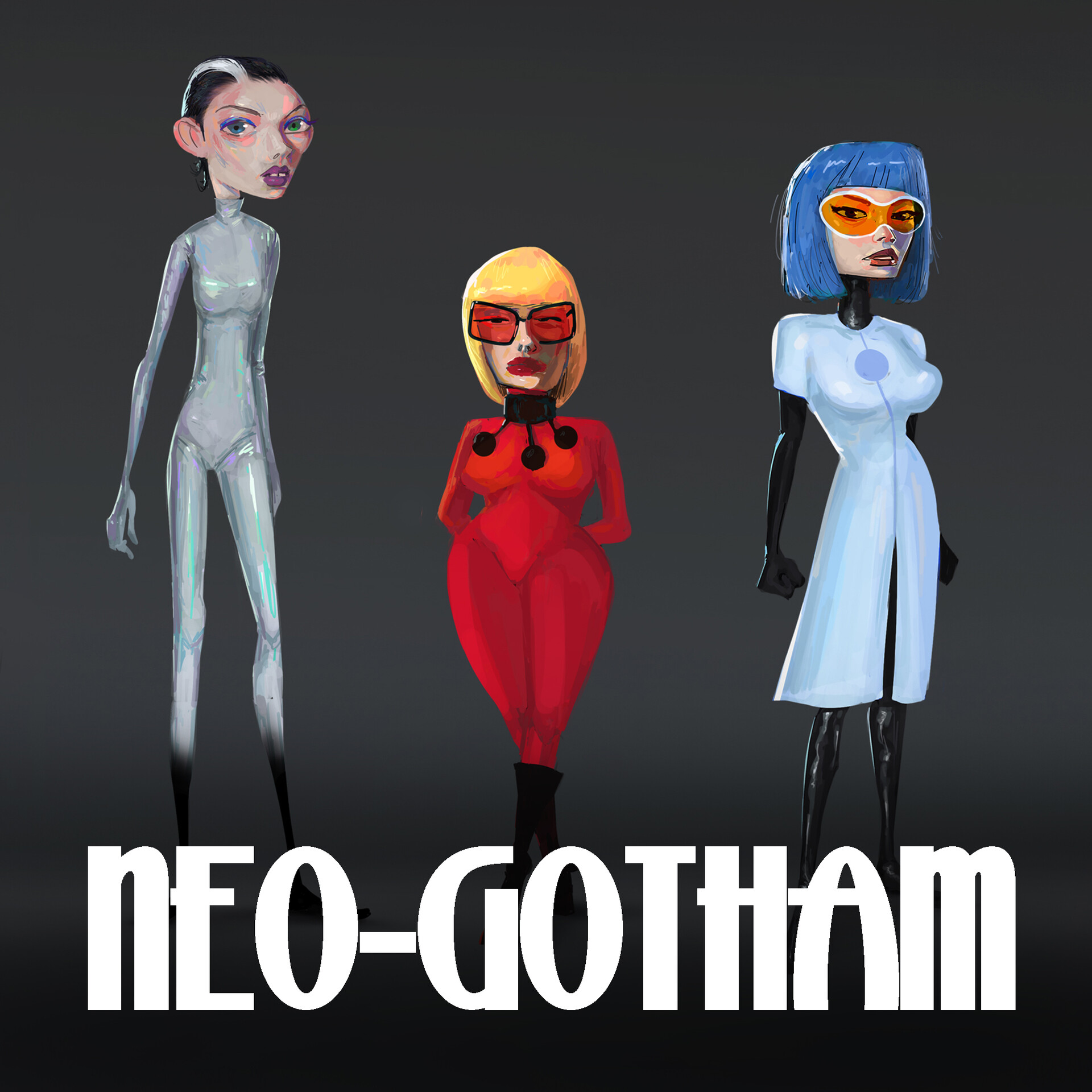 ArtStation - Neo Gotham - Character Design - Portfolio