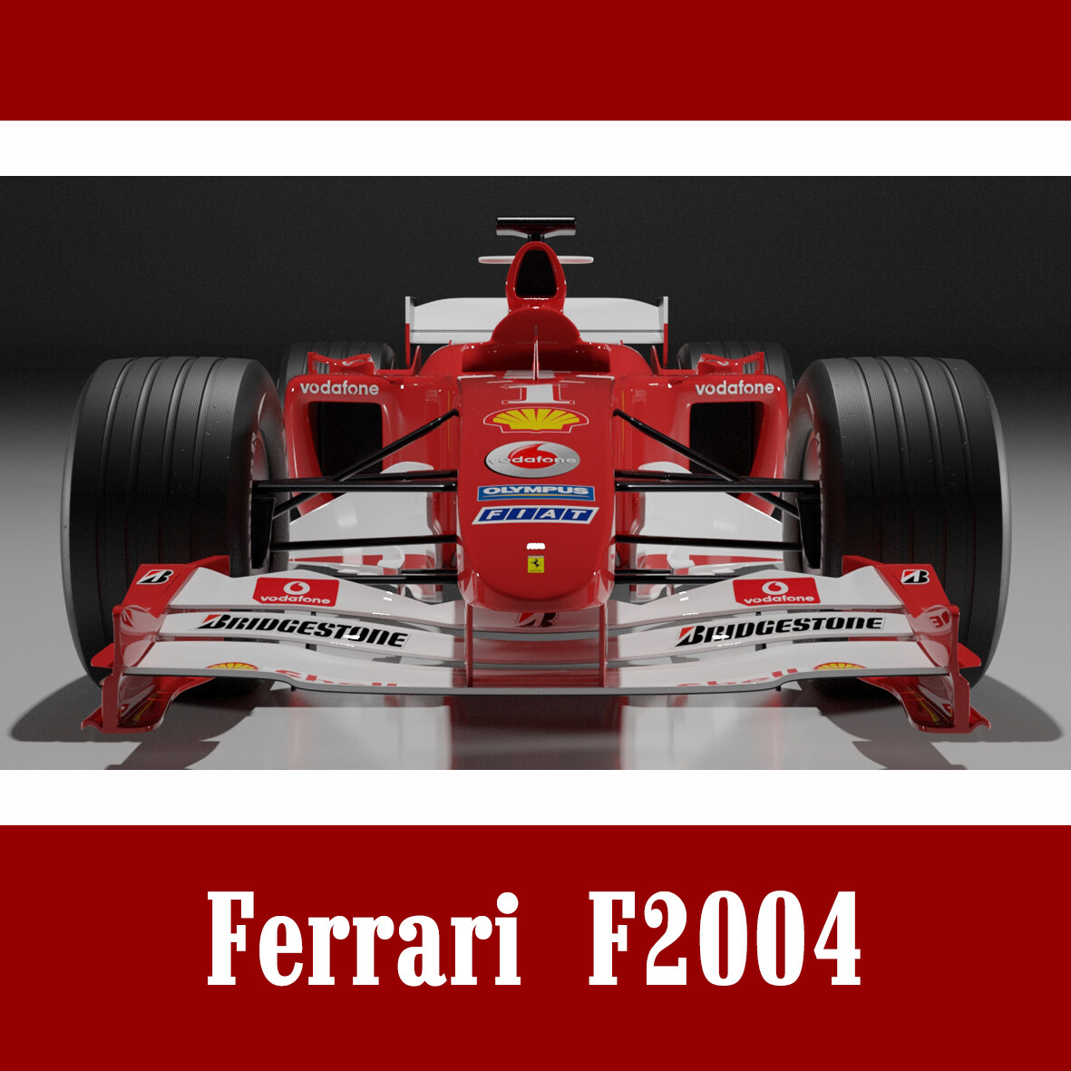 ArtStation - F2004 3D MODEL