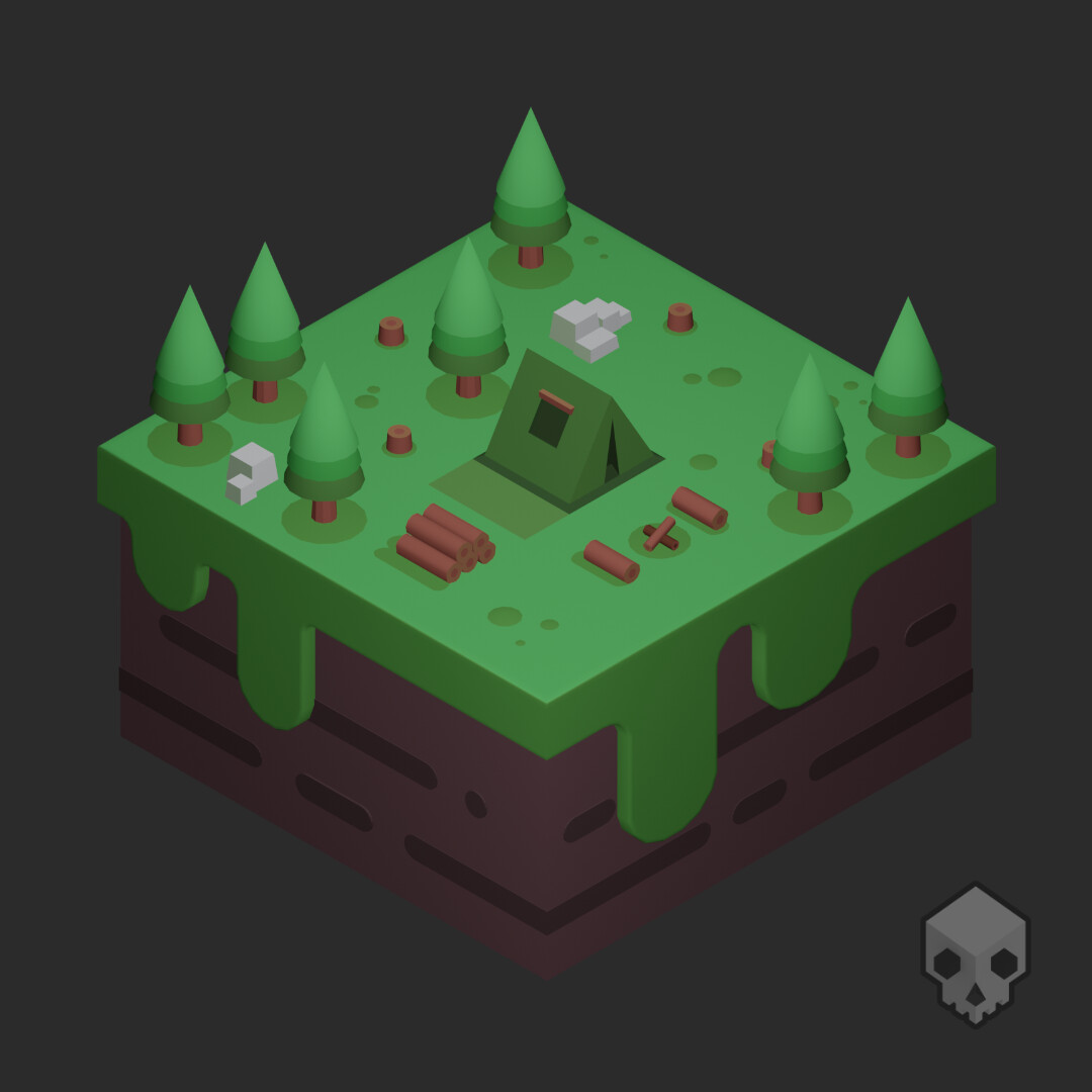 ArtStation - Small Camp