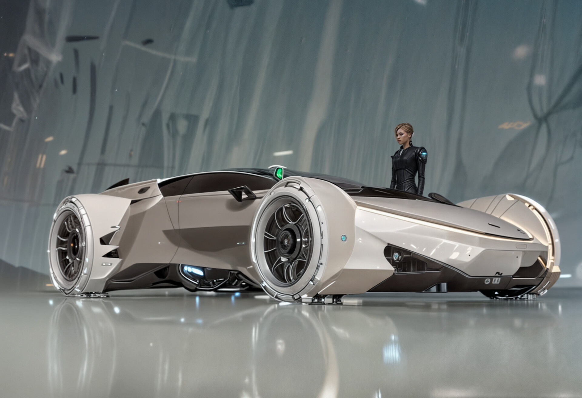 ArtStation - Houdini Car Generator Enhanced By AI in Real-Time