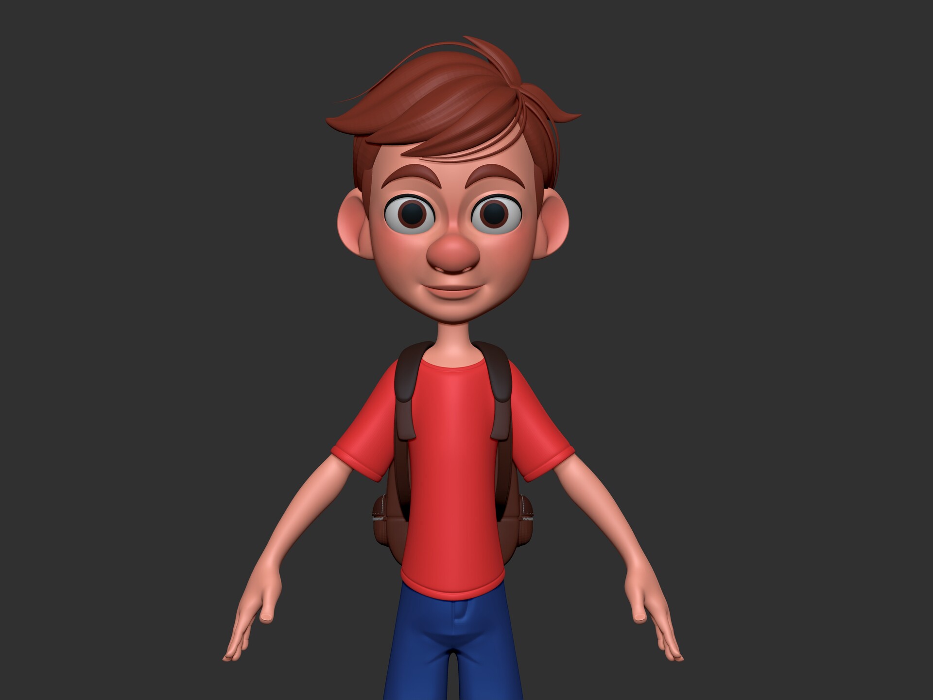 ArtStation - Otto - 3D Character (WIP)