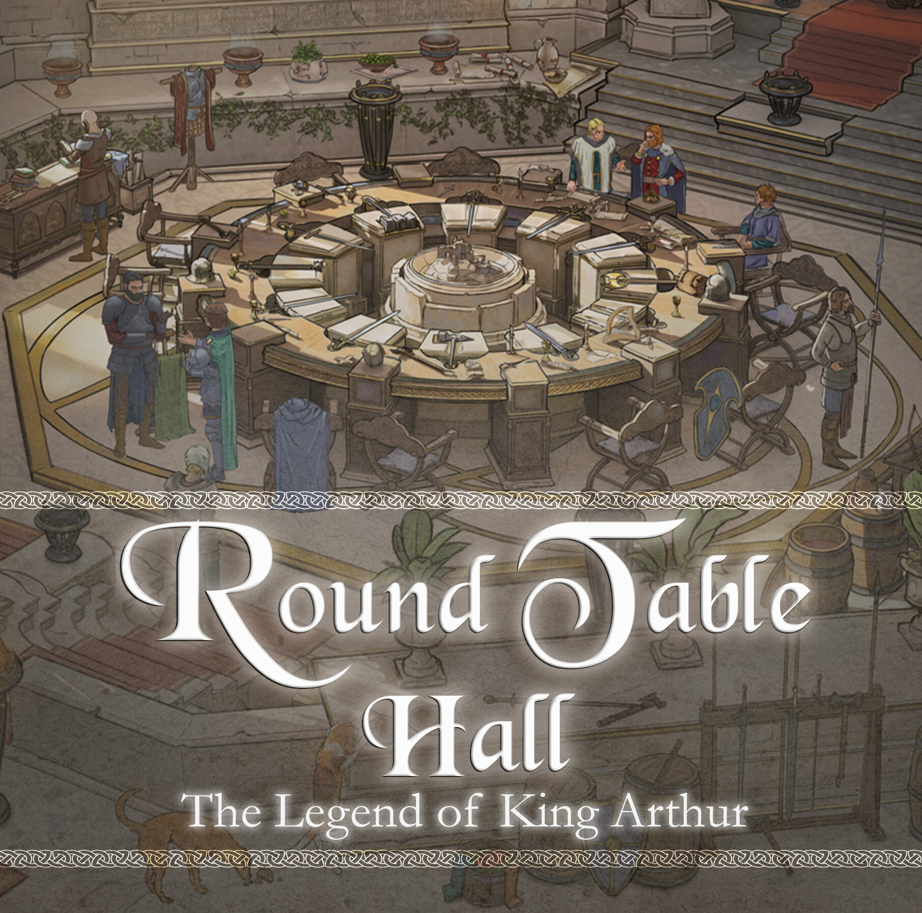 ArtStation - Round Table Hall