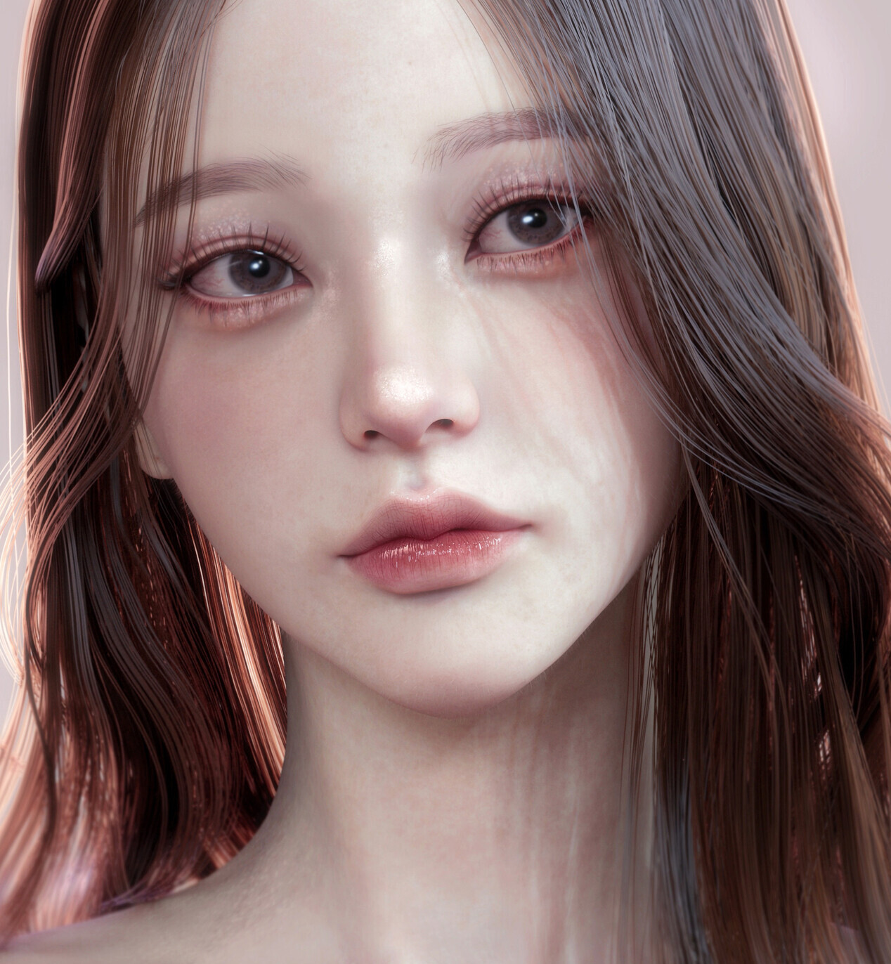 ArtStation - cute girl