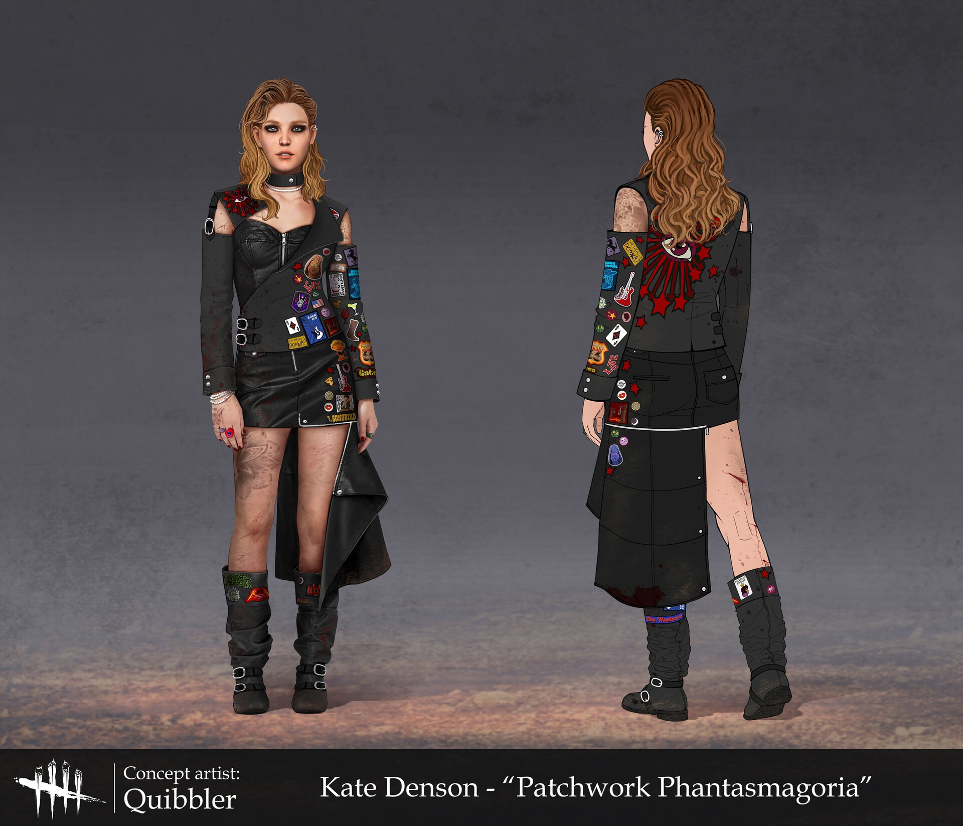ArtStation - Dead by Daylight Cosmetic Contest 2024 - Kate Denson