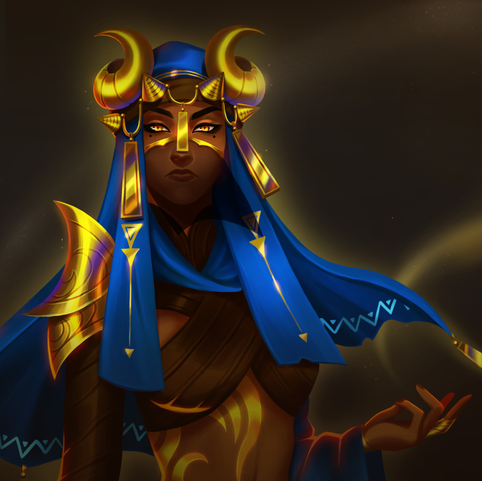 ArtStation - Sadya, The Emperor's Hand - League of Legends fan character